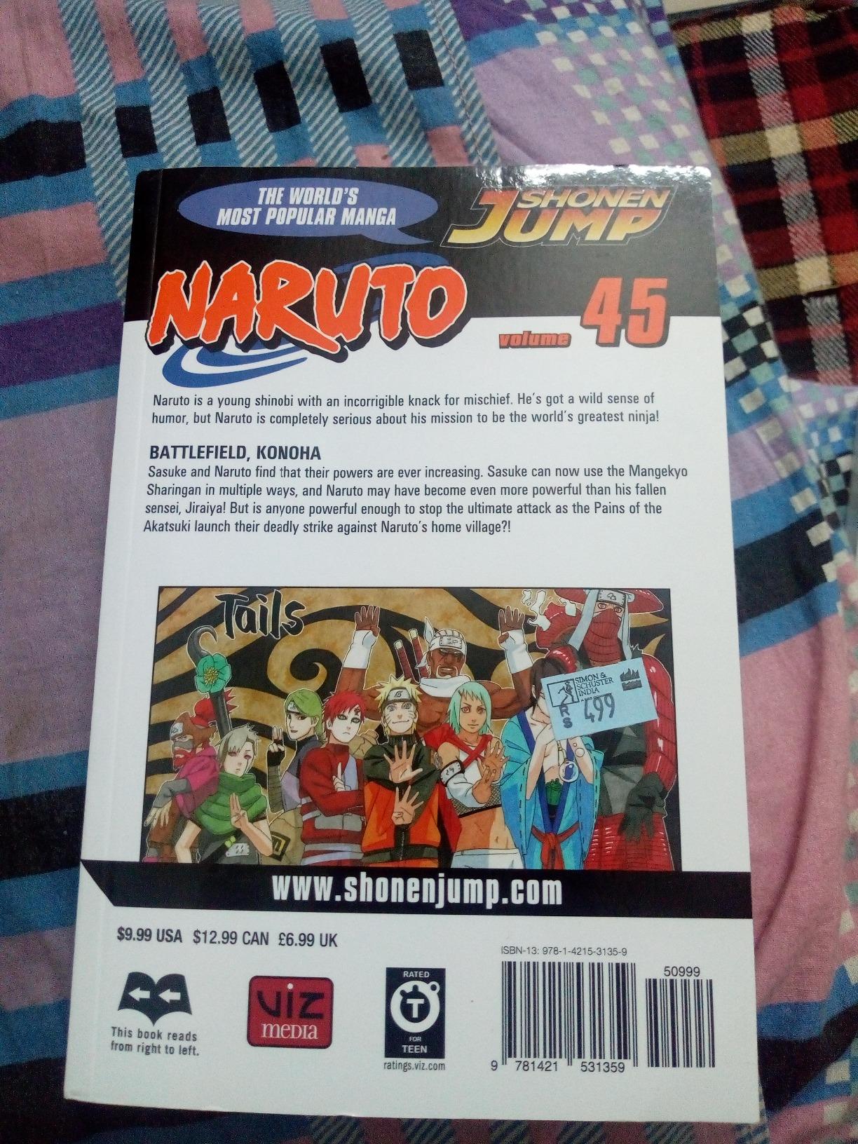 Naruto 45: Battlefied, Konoha: Volume 45 : Kishimoto, Masashi: Amazon ...