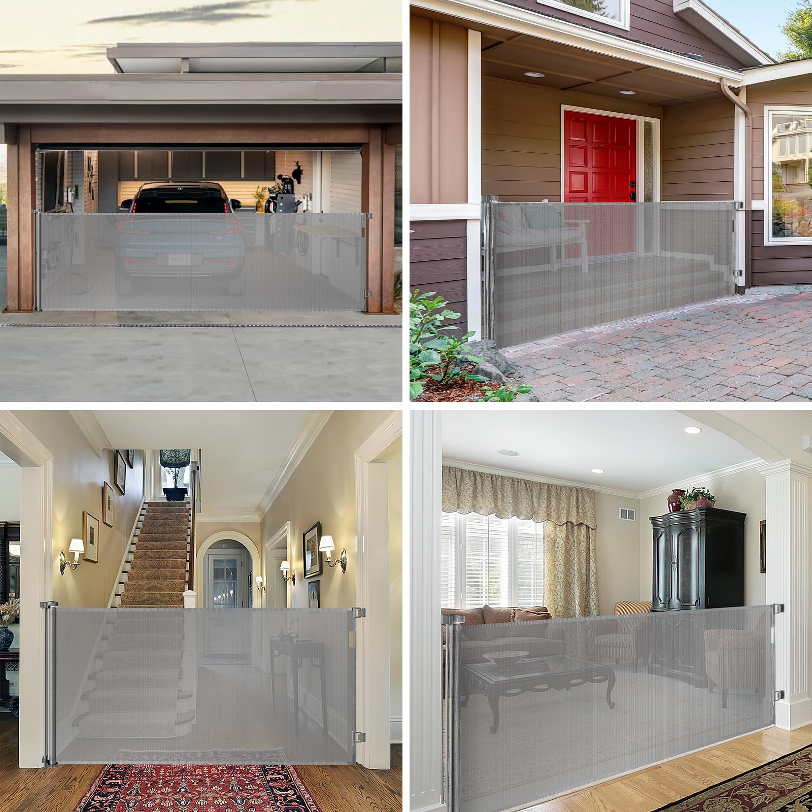 Snapklik.com : 42 Tall X 115 Extra Wide Baby Gates For Large Openings ...