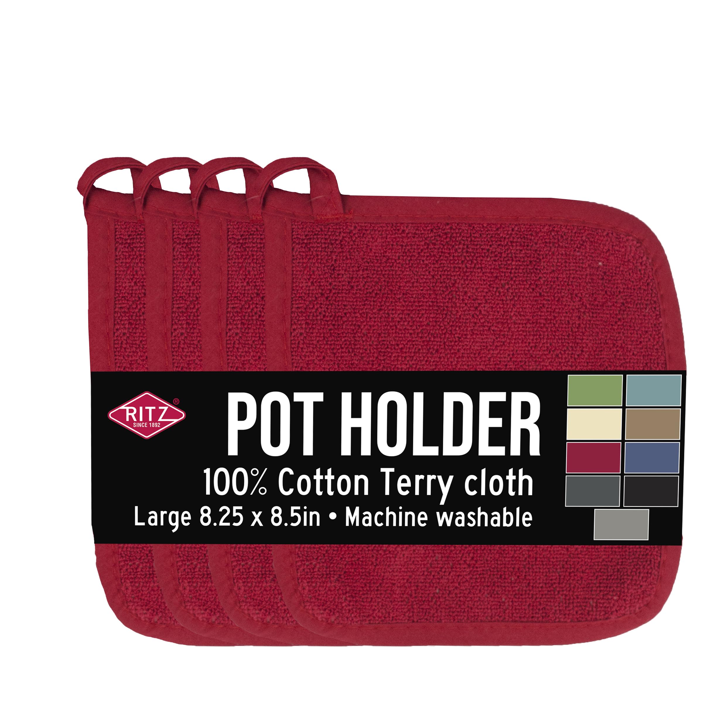 Amazon.com: Ritz Terry Potholder & Hot Pad: Unparalleled Heat Resistant ...