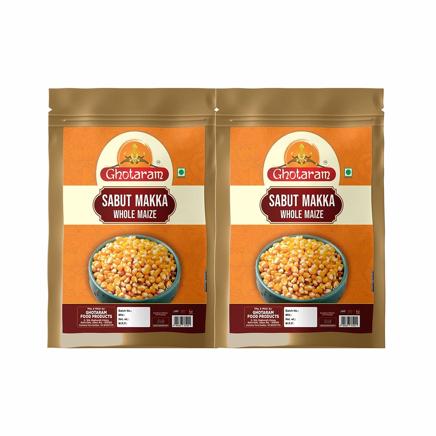 Ghotaram Marwadi Sabut Makki "Queen of Cereals"Corn Sabut/Flint Corn ...