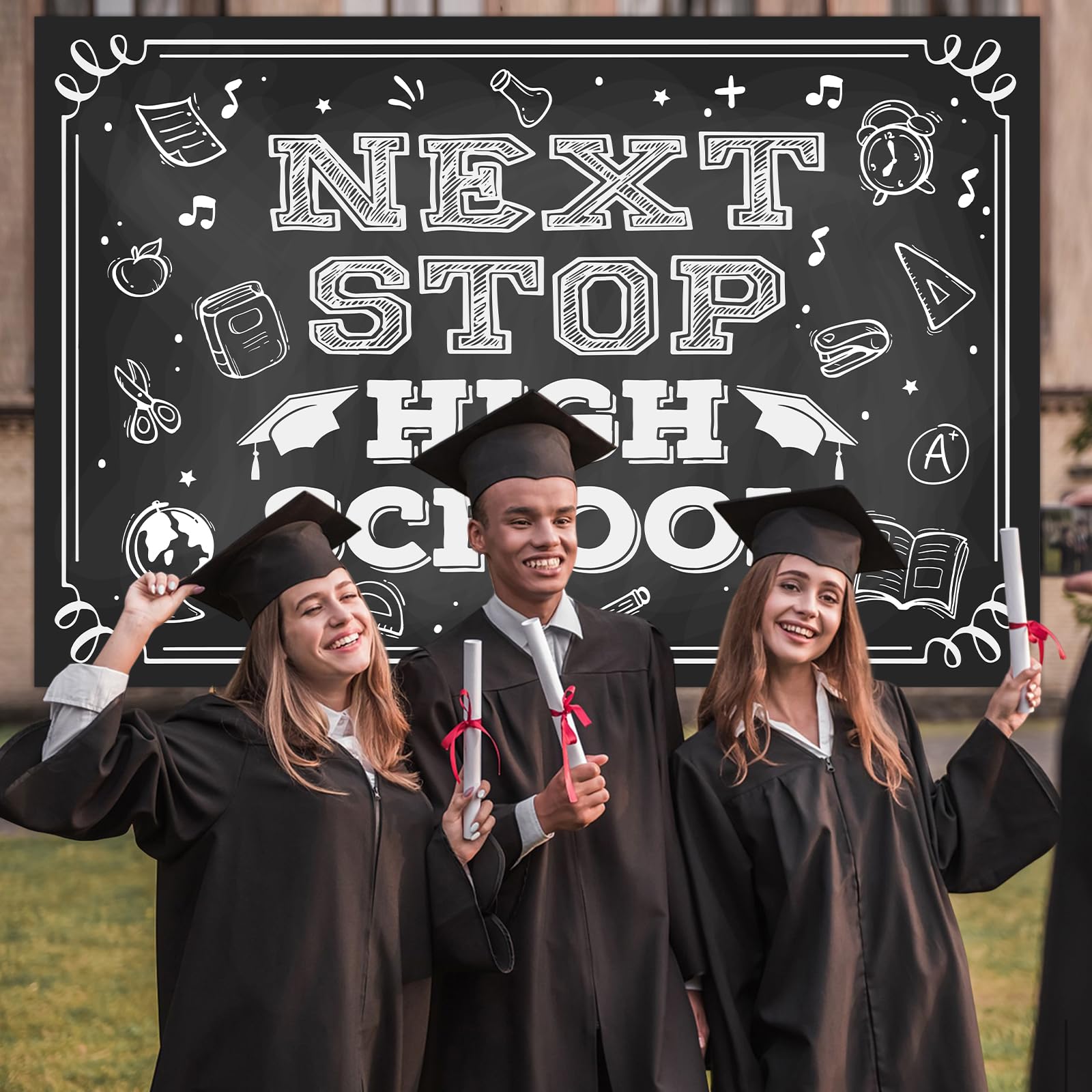 8th Graduation Background