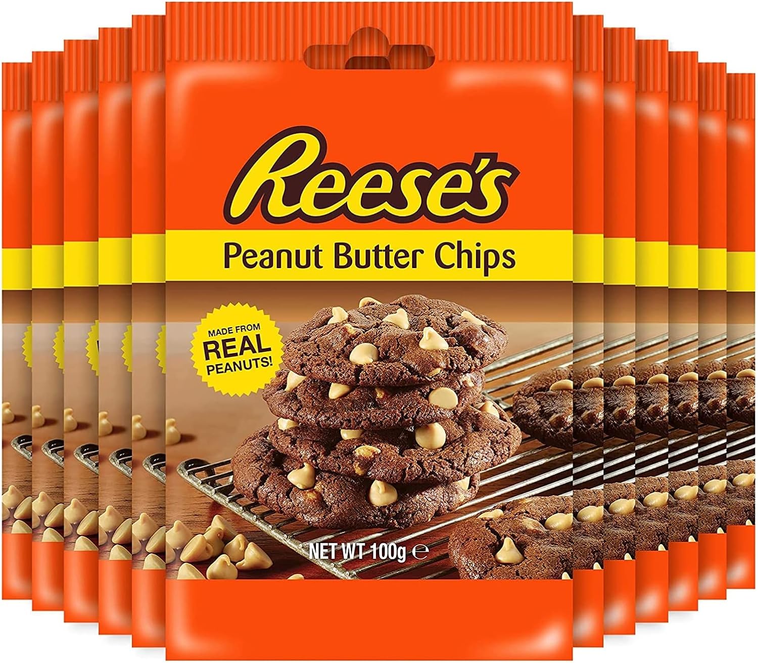 Reese's Peanut Butter Baking Chips, 100g : Amazon.co.uk: Grocery