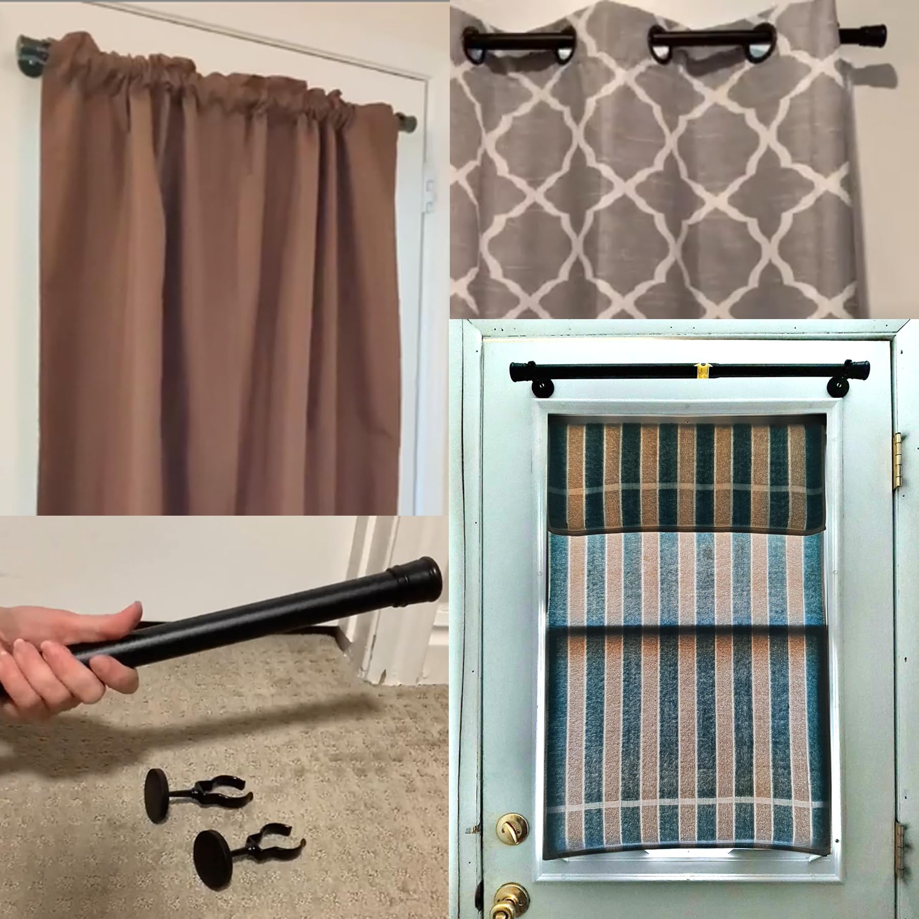 Magnetic Door Curtain Rod 9 Types Of Curtain Rods And How To Choose