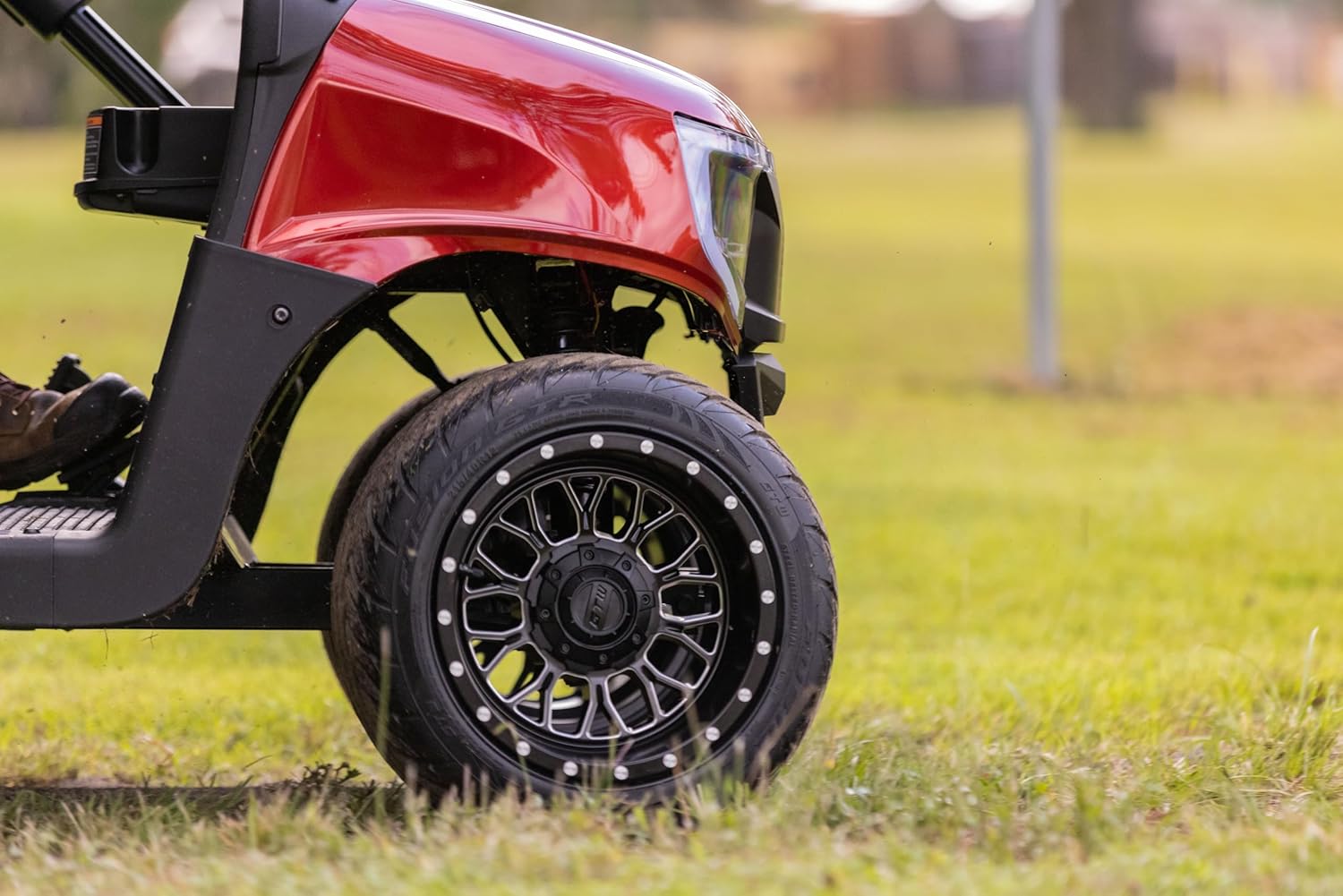 GTW Helix – Rueda de aluminio para carrito de golf de 12 pulgadas de 12 x 7 pulgadas, 4-4 pernos ...