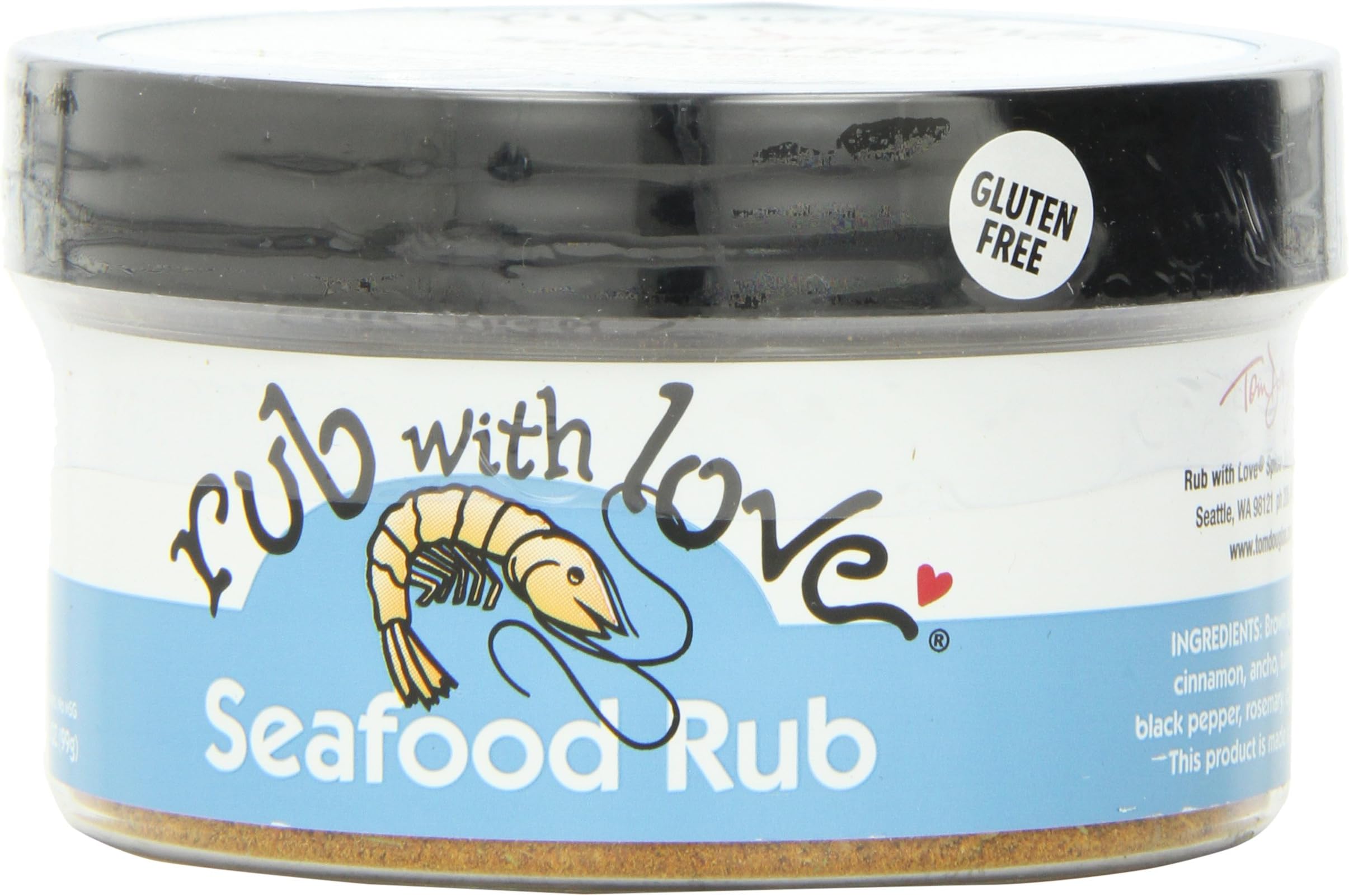 Amazon.com : Chef Tom Douglas Rub With Love Seafood Rub, 3.5 Ounce ...