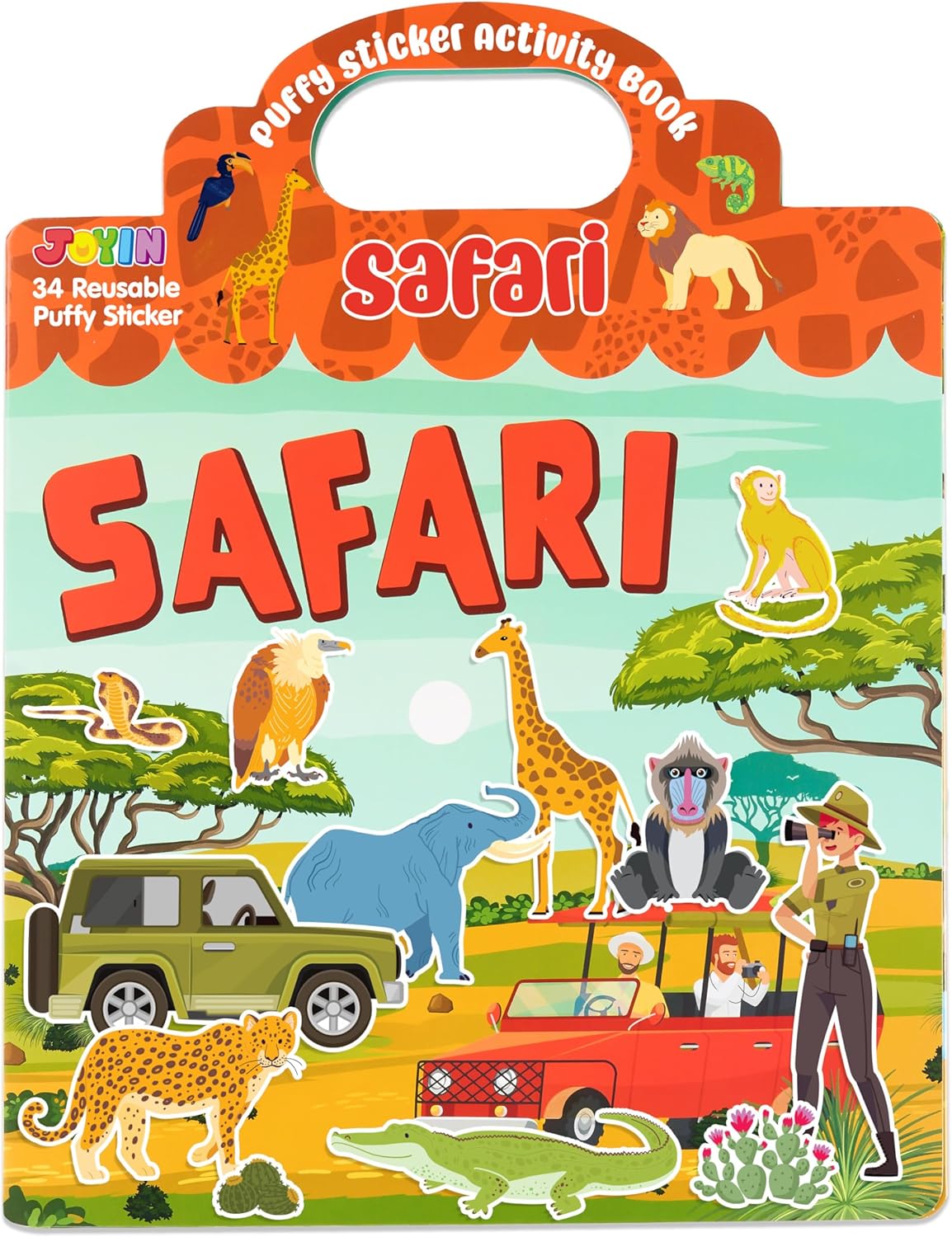 Amazon.com: JOYIN 3D Foam Sticker Book, Reusable Sticker Activity Books ...