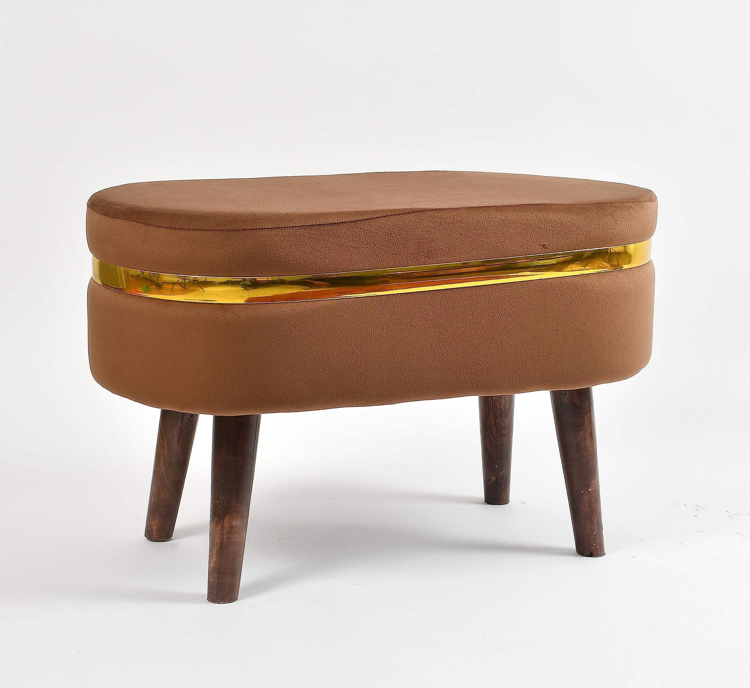 Homeaccex Ottoman Pouffe Bench Stool for Living Room Side Sitting ...