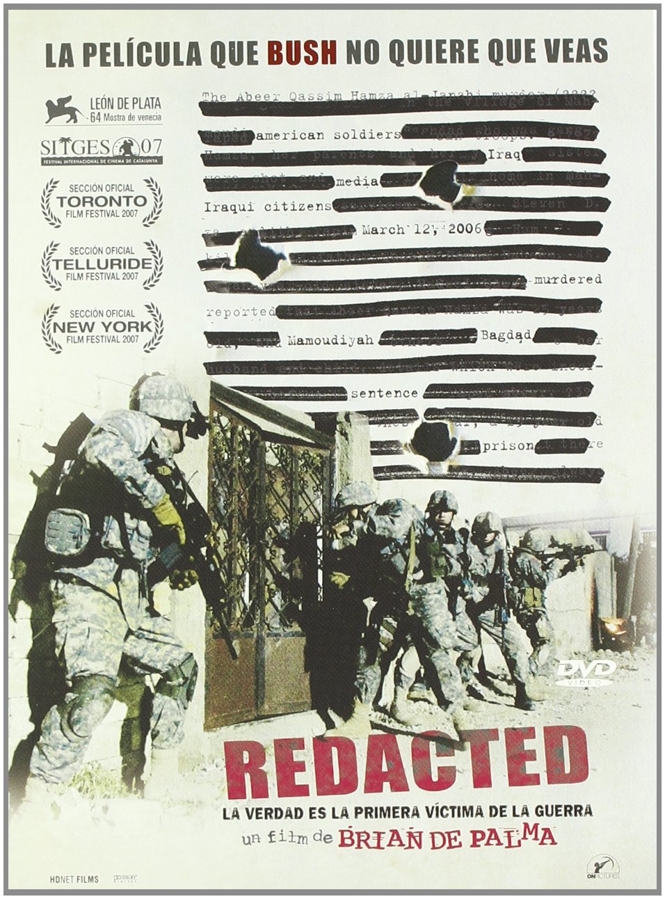 Redacted [DVD]: Amazon.es: Robert Devaney, Izzy Diaz, Patrick Carrol ...