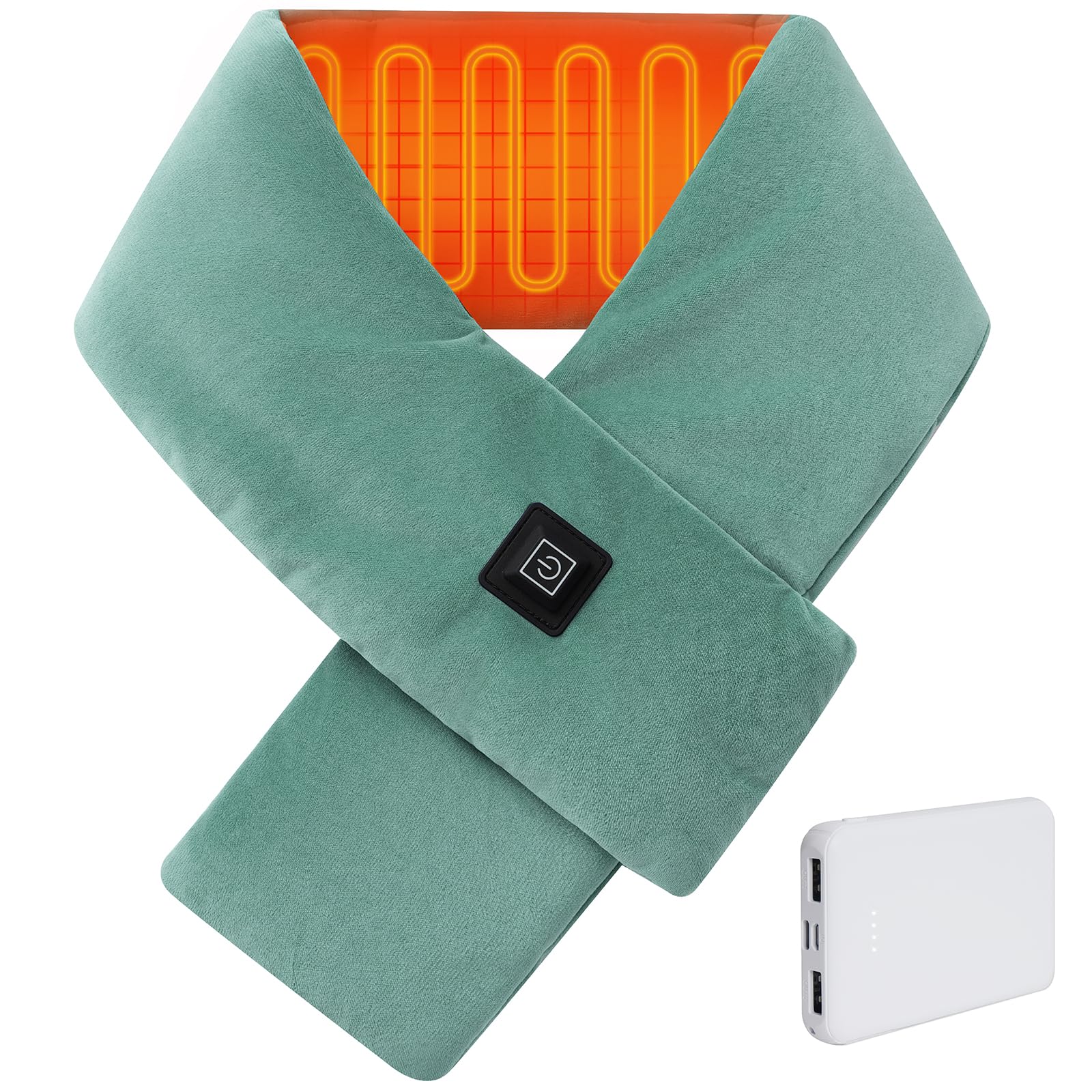 Amazon.com: Cordless Heated Scarf, Neck Heating Pad for Pain Relief ...