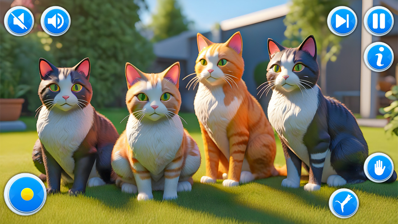 My Cute Virtual Pet Cat Simulator Game 2024: Ultimate Animal Kitten ...