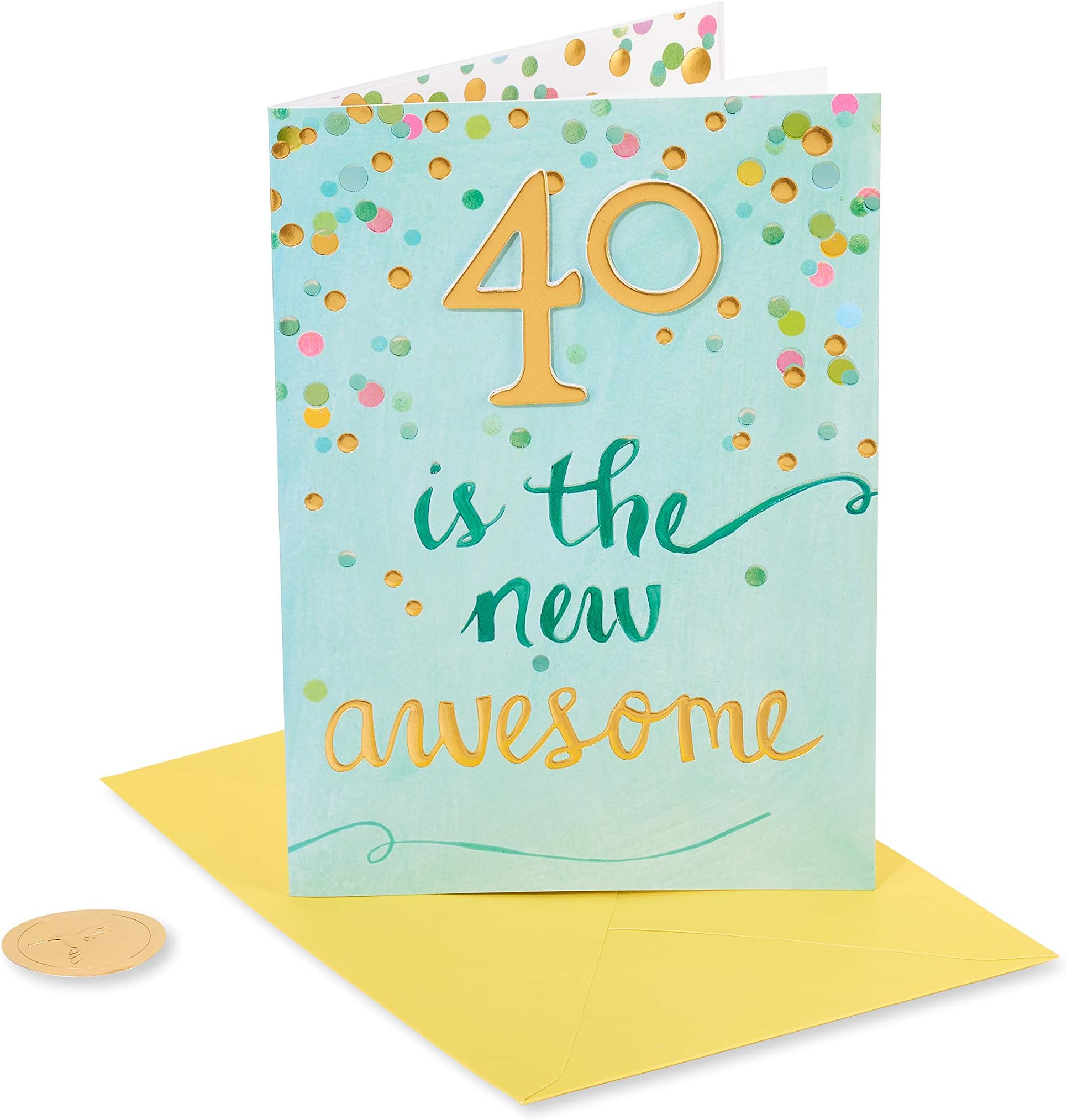 Amazon.com : Nobleworks - Funny 40th Milestone Birthday Greeting Card ...