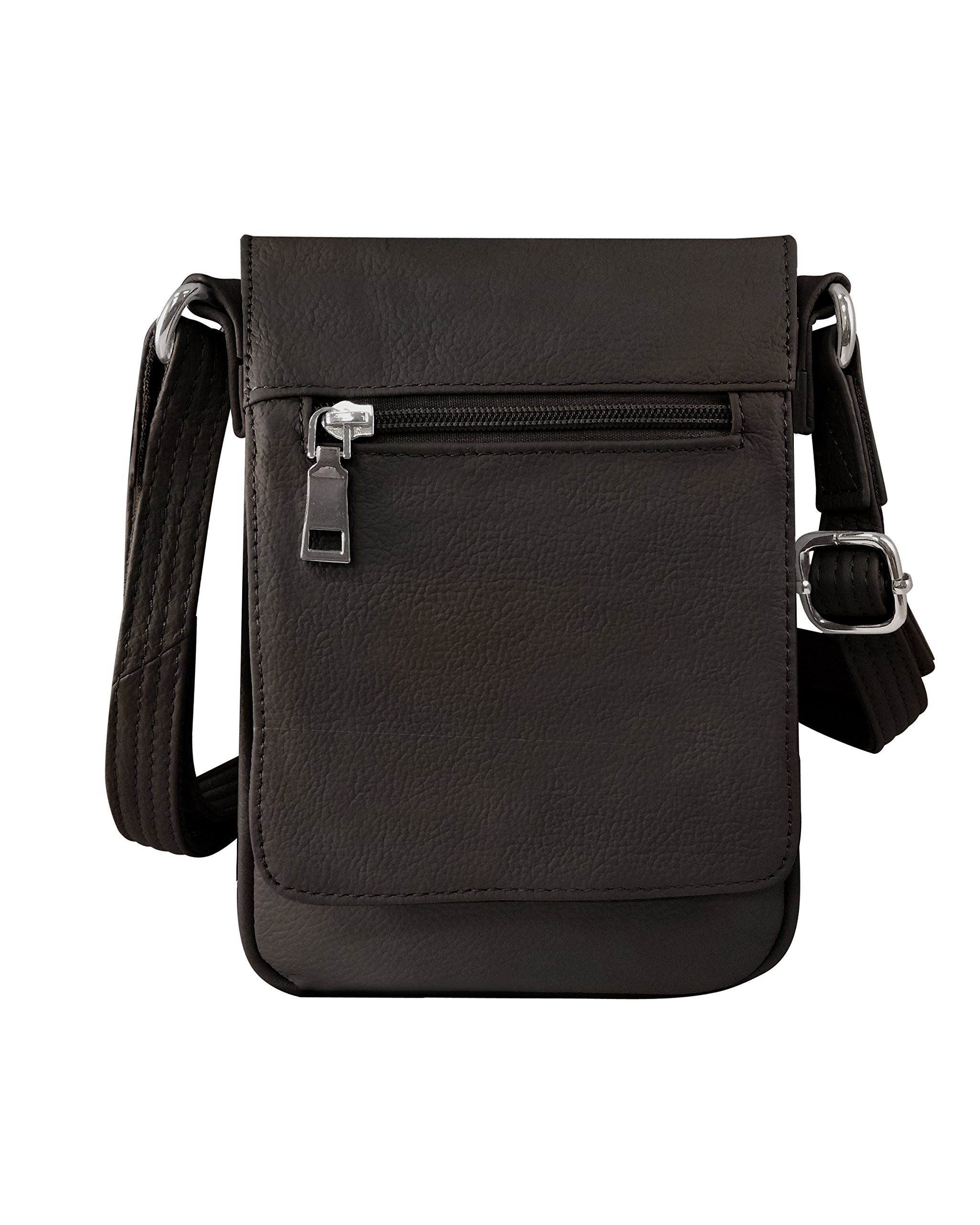 Buy Roma Leathers Compact Concealment Crossbody Bag Wire Reinforcement Buy Roma Leathers Compact Concealment Crossbody Bag Wire Reinforcement