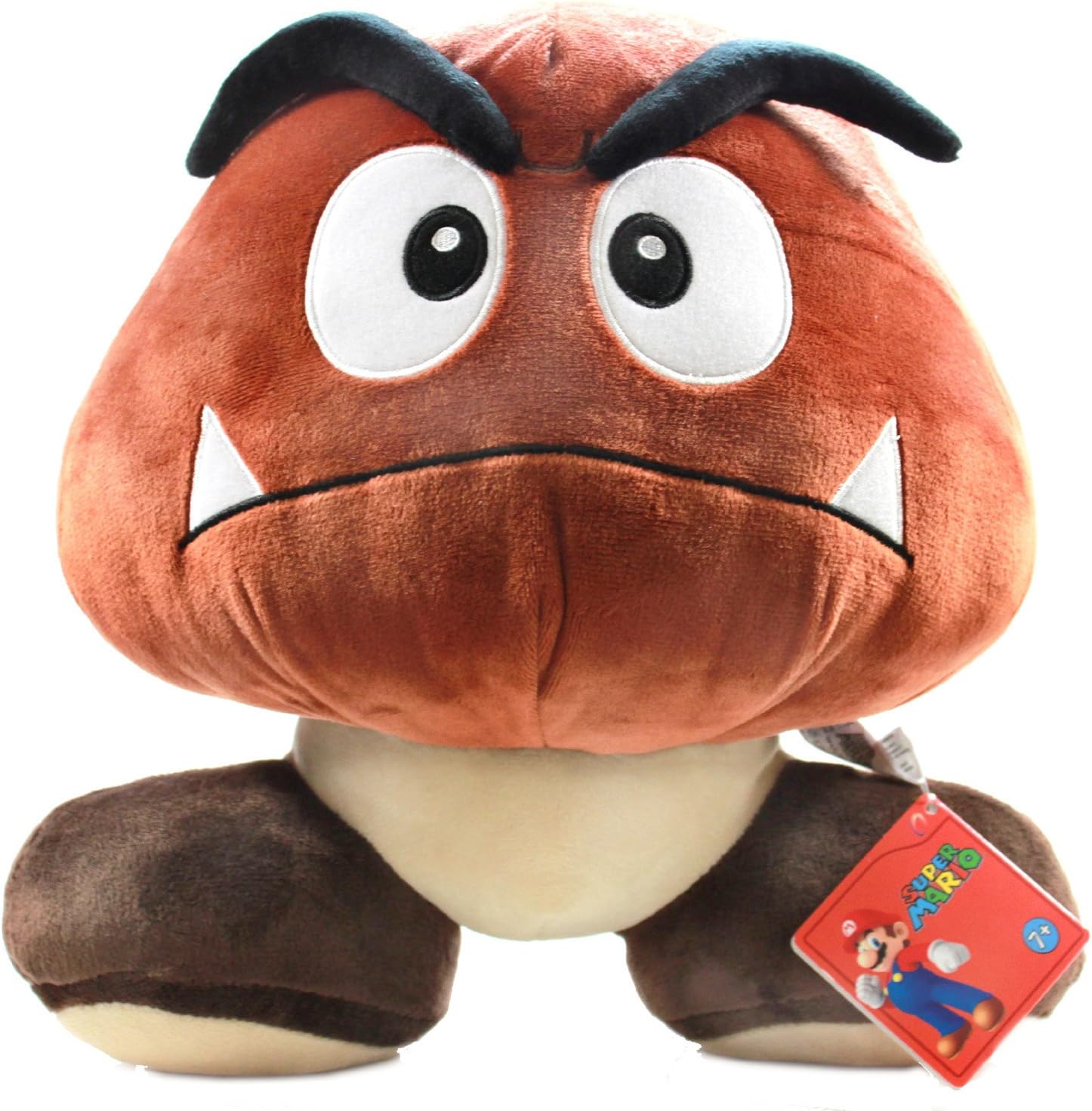 Amazon.com: Global Holdings Super Mario Plush-12" Goomba : Toys & Games