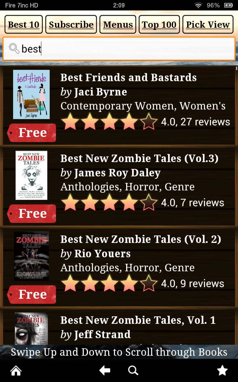 Free Thrillers for Kindle, Free Thrillers for Kindle Fire - App on ...