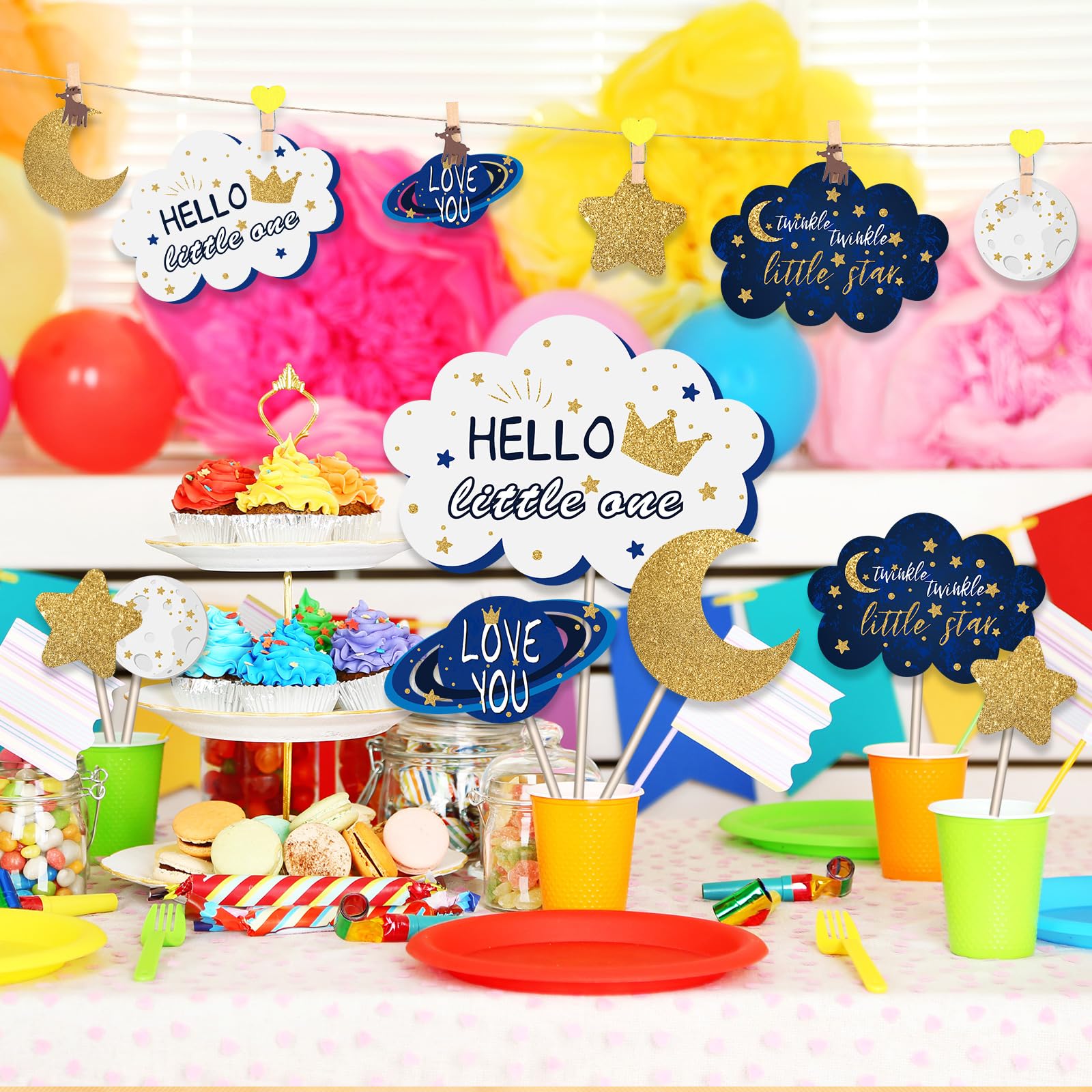 Star Centerpiece Ideas Baby