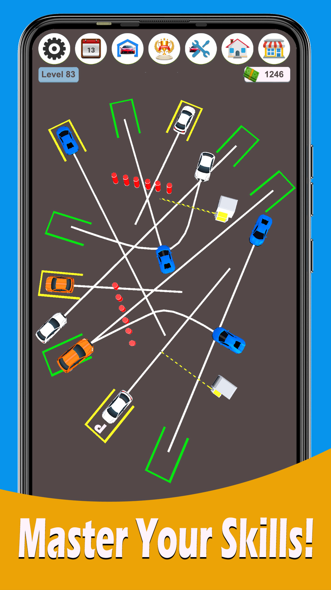 Car Parking Order: Advanced Lot Management Parking Simulator Game - App ...