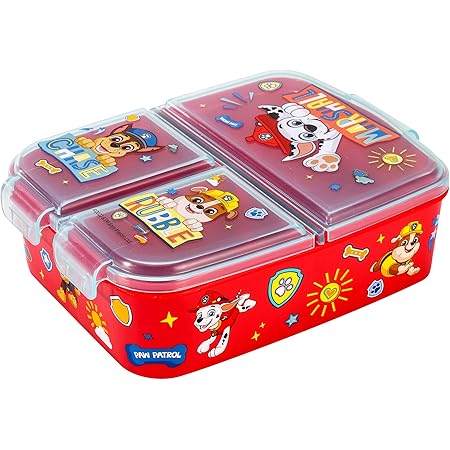 Zawadi Global Spiderman Kids Childrens Multi Compartment Rectangular ...