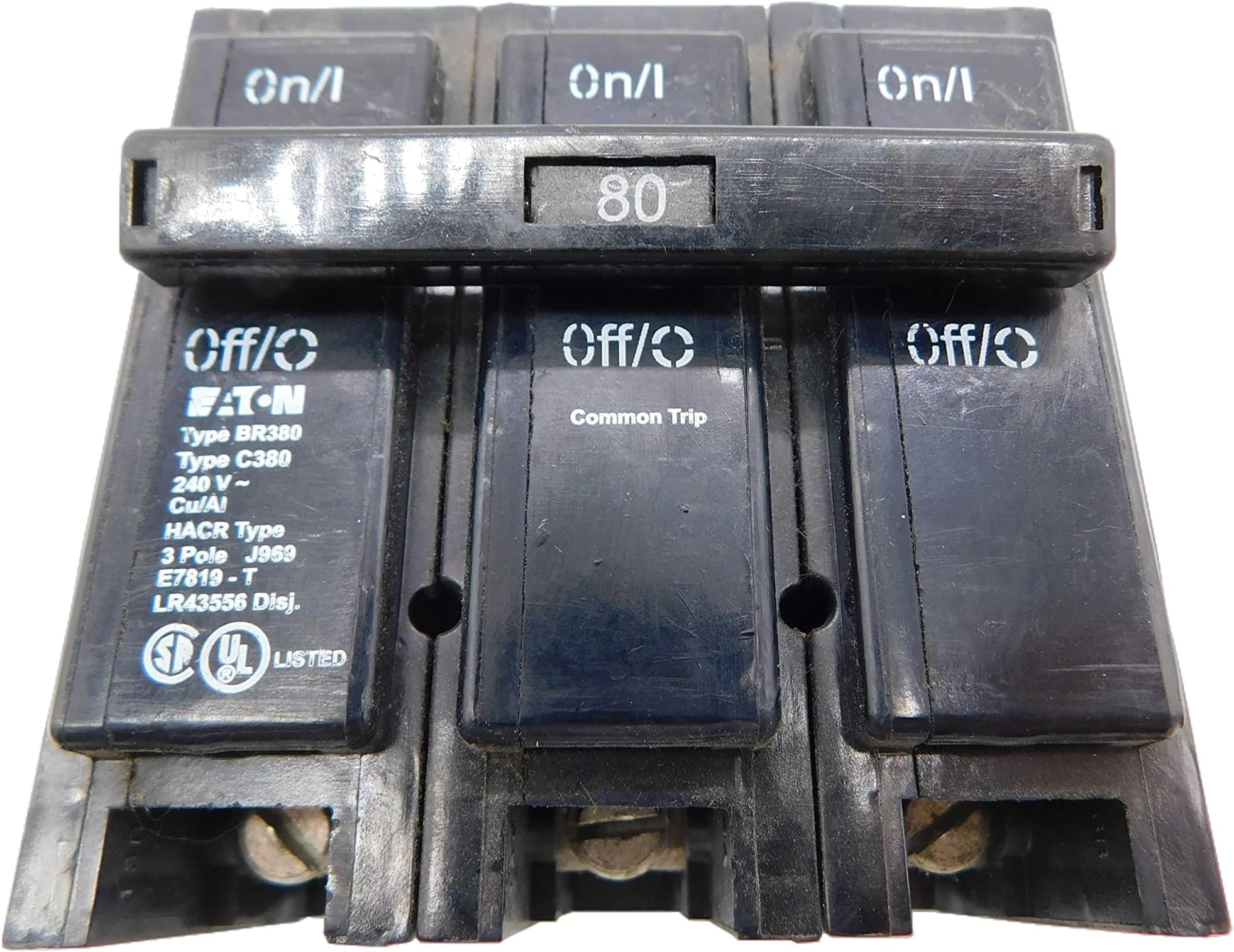 Square D HOM215 Plug-In Mount Standard Miniature Circuit Breaker 2-Pole ...