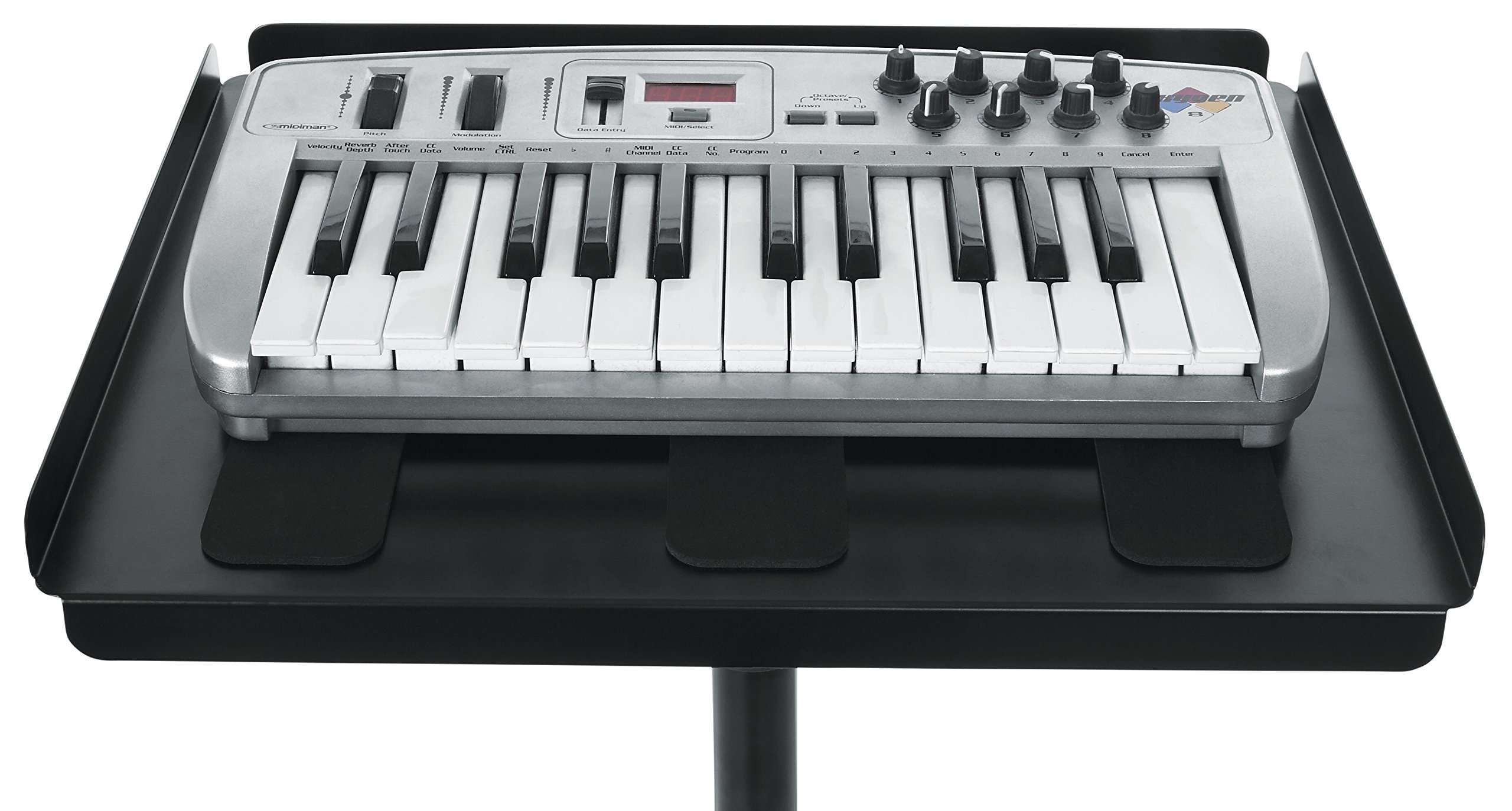 Gator Frameworks Heavy Duty Deluxe Adjustable Multi-Media Gear Stand ...