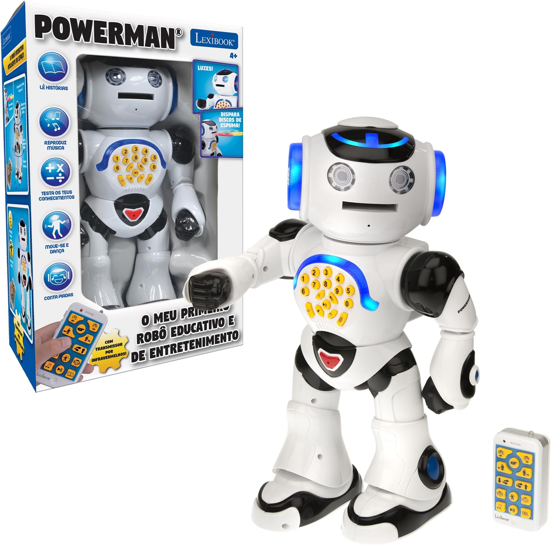 Lexibook, Powerman Robot Educativo - Português - Jugar y Aprender ...