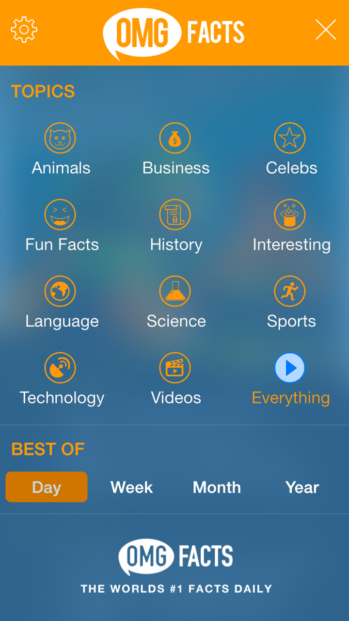 Aplicación OMG Facts: Fun New Facts Daily en Amazon Appstore