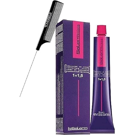 Amazon.com : Salerm Permanent Hair Color Rojo Shangai 0.66 : Chemical ...