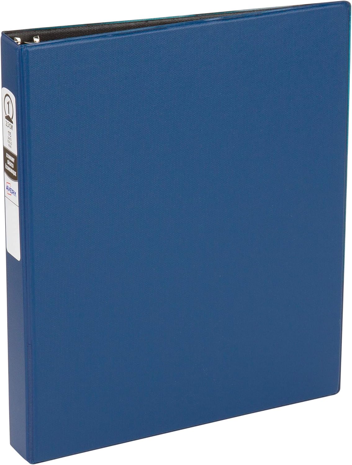 Amazon.com : Avery Economy 3 Ring Binders, 1" Round Rings, 12 Blue ...