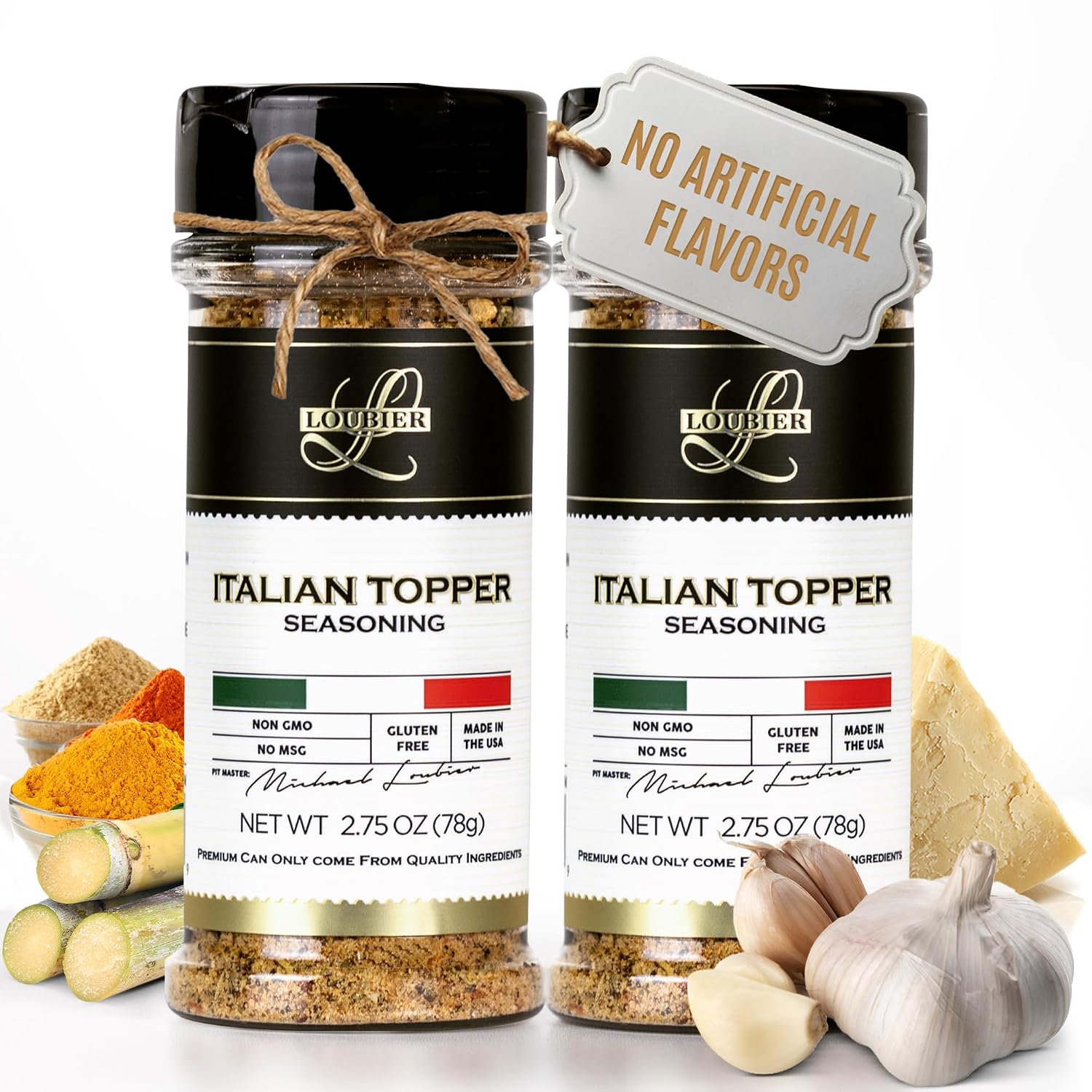 Amazon.com : Loubier's Award-Winning Italian Topper Seasoning ...
