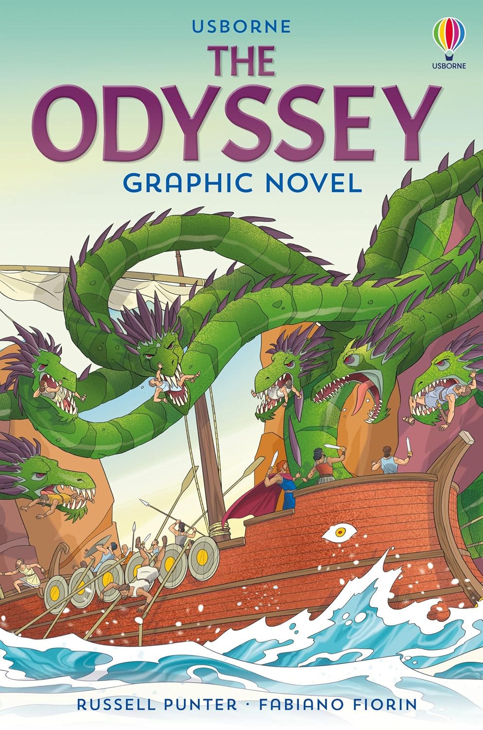 THE ODYSSEY GRAPHIC NOVEL (Usborne Graphic Novels): Russell Punter ...