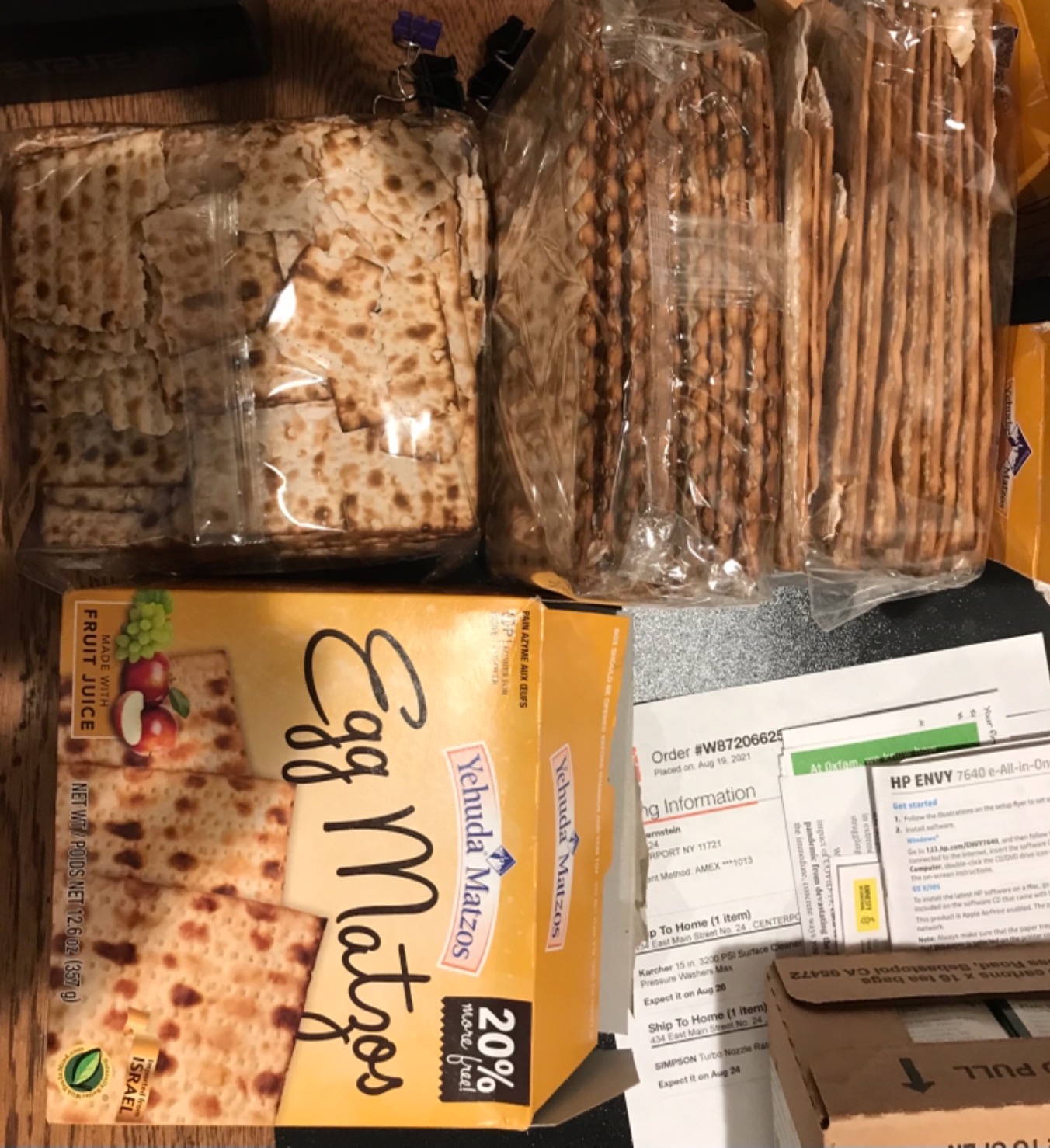 Amazon.com: Yehuda Egg Matzo, 12.6oz (3 Pack), Kosher for Passover