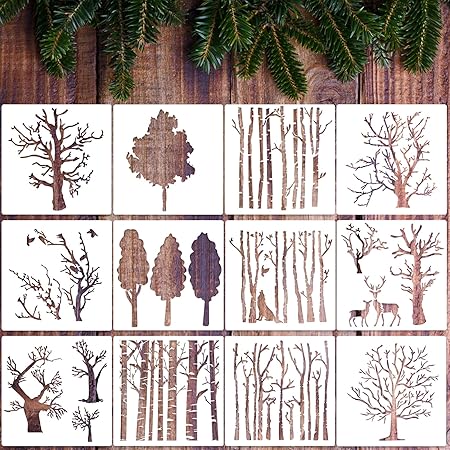 Amazon.com : The Crafters Workshop Reusable Stencils for Crafts, Art ...