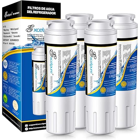 Amazon.com: EXCELPURE UKF8001 Replacement for Whirlpool FILTER 4 ...