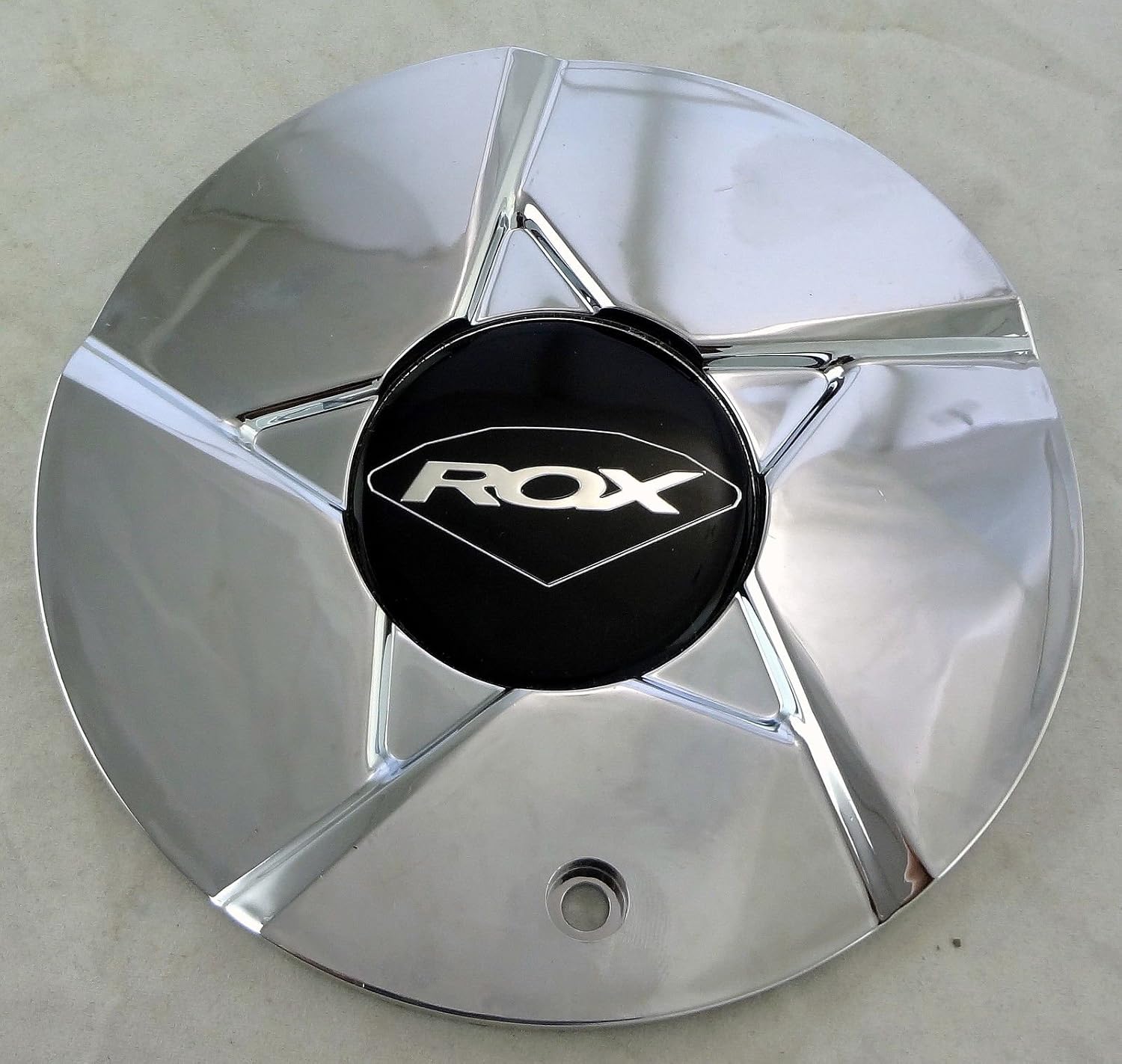 Rox Wheels Center Cap SCHIST FWD CAP-602 Chrome 6" NEW, Center Caps ...