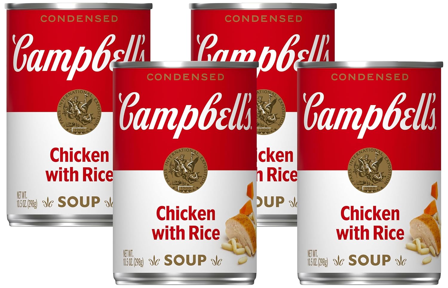 Amazon.com: Campbell’s Condensed Chicken with Rice Soup, 10.5 Ounce Can ...