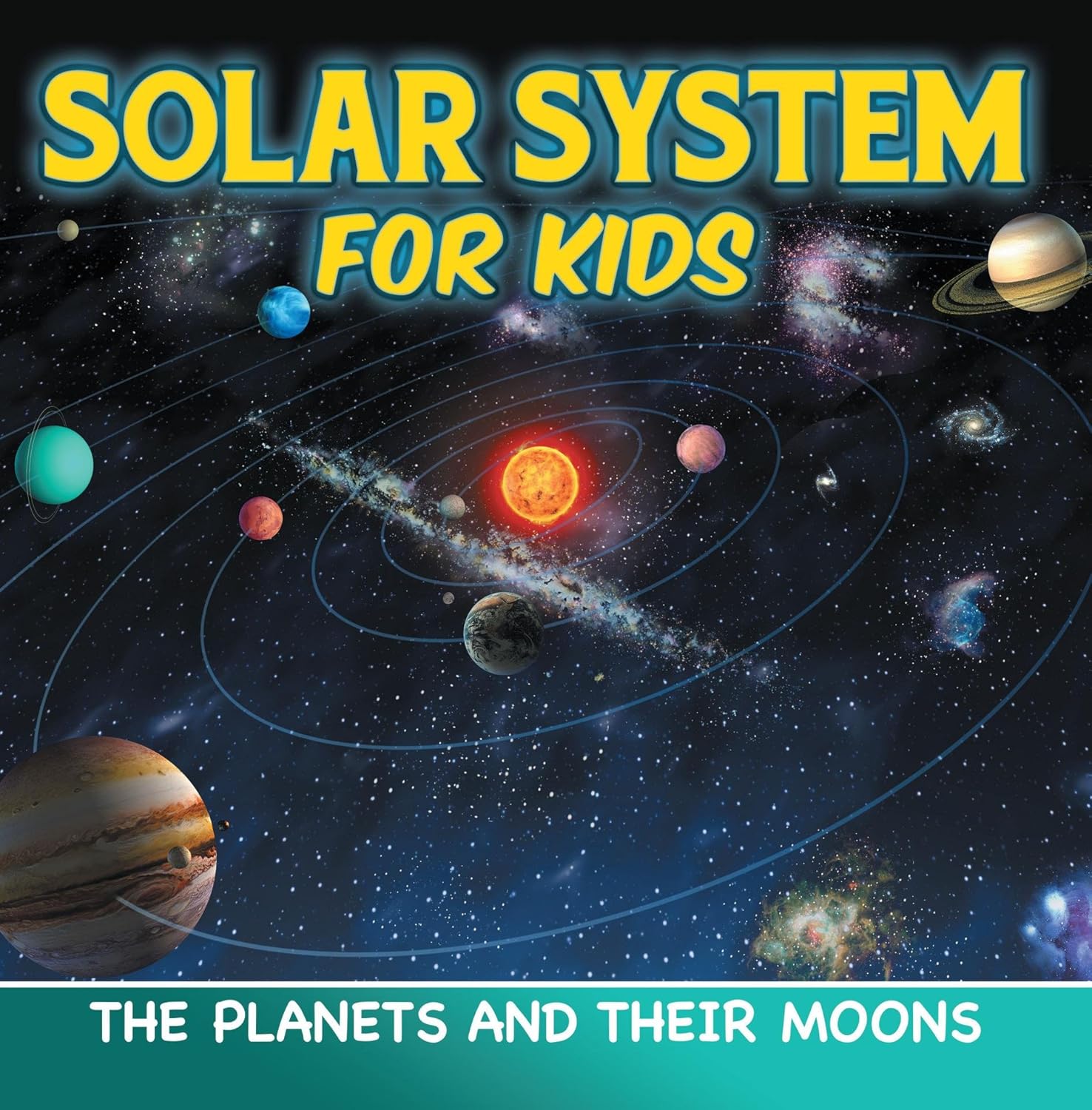 Solar System for Kids: The Planets and Their Moons: Universe for Kids ...