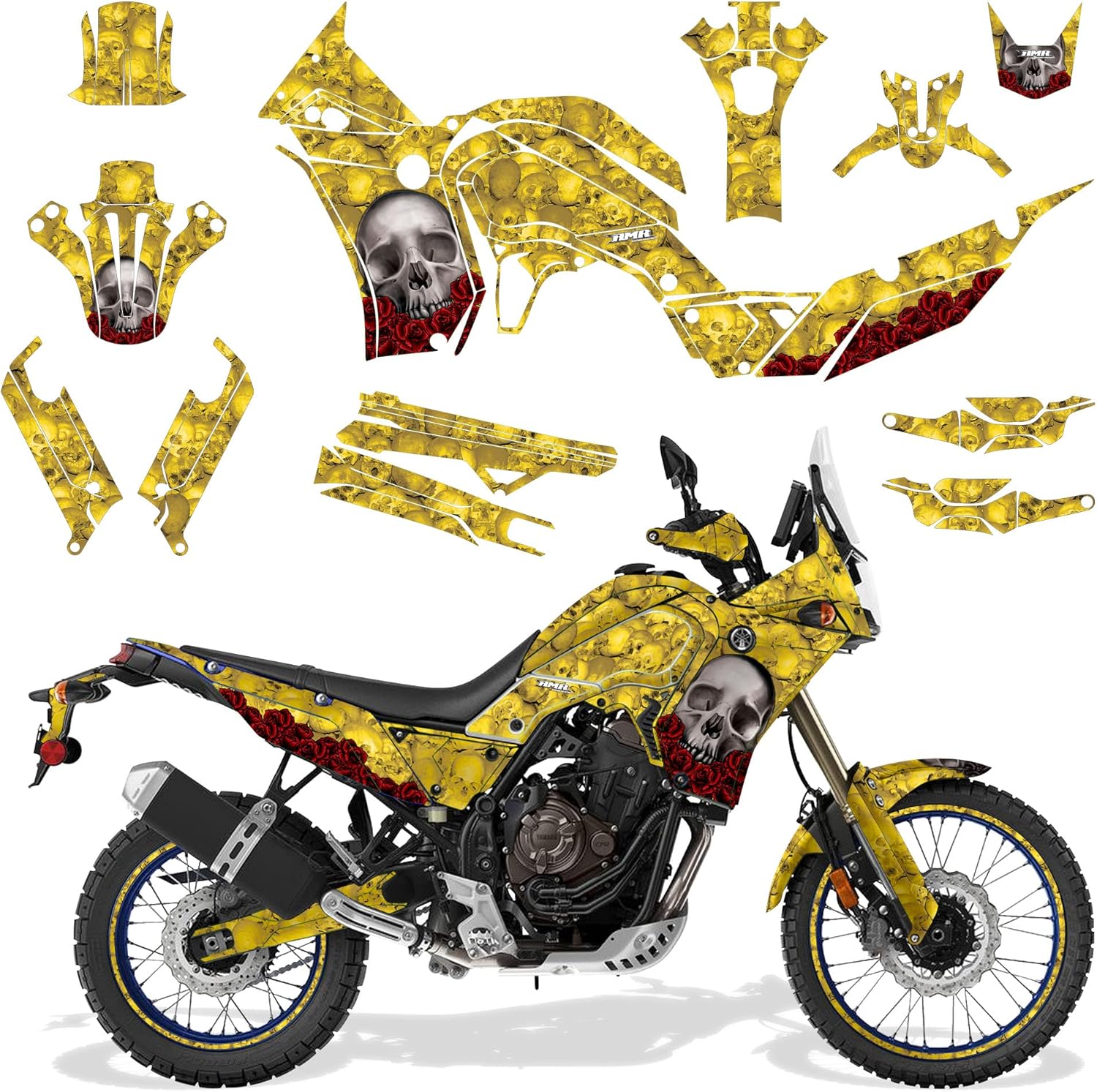 AMR Racing MX Dirt Bike Graphics kit with Number Philippines | Ubuy