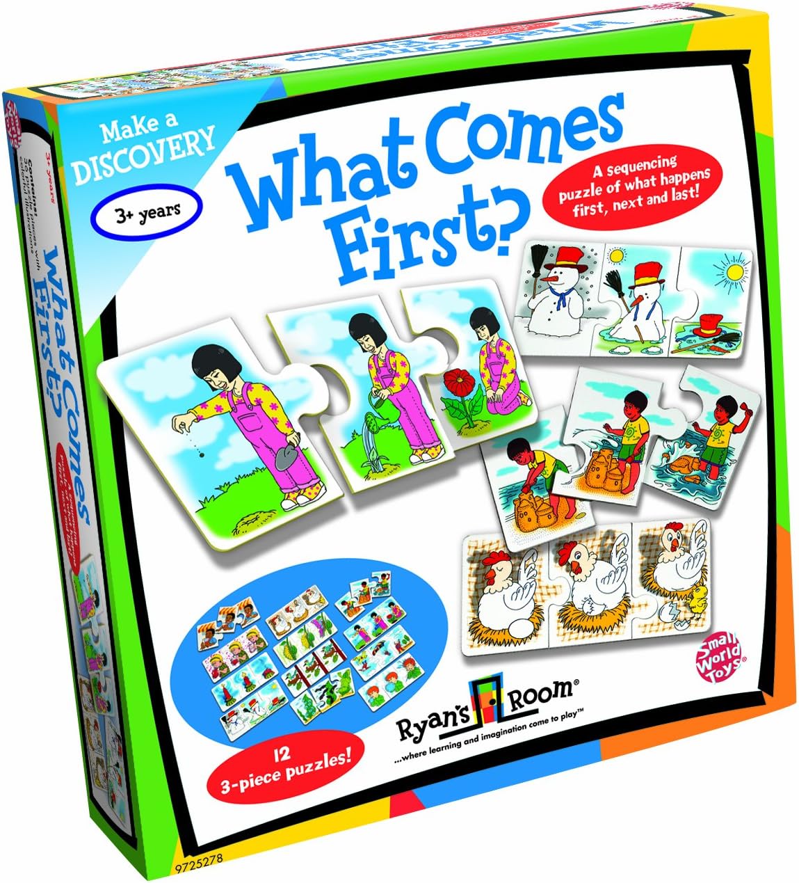 Amazon.com: Ryan's Room What Comes First : Toys & Games