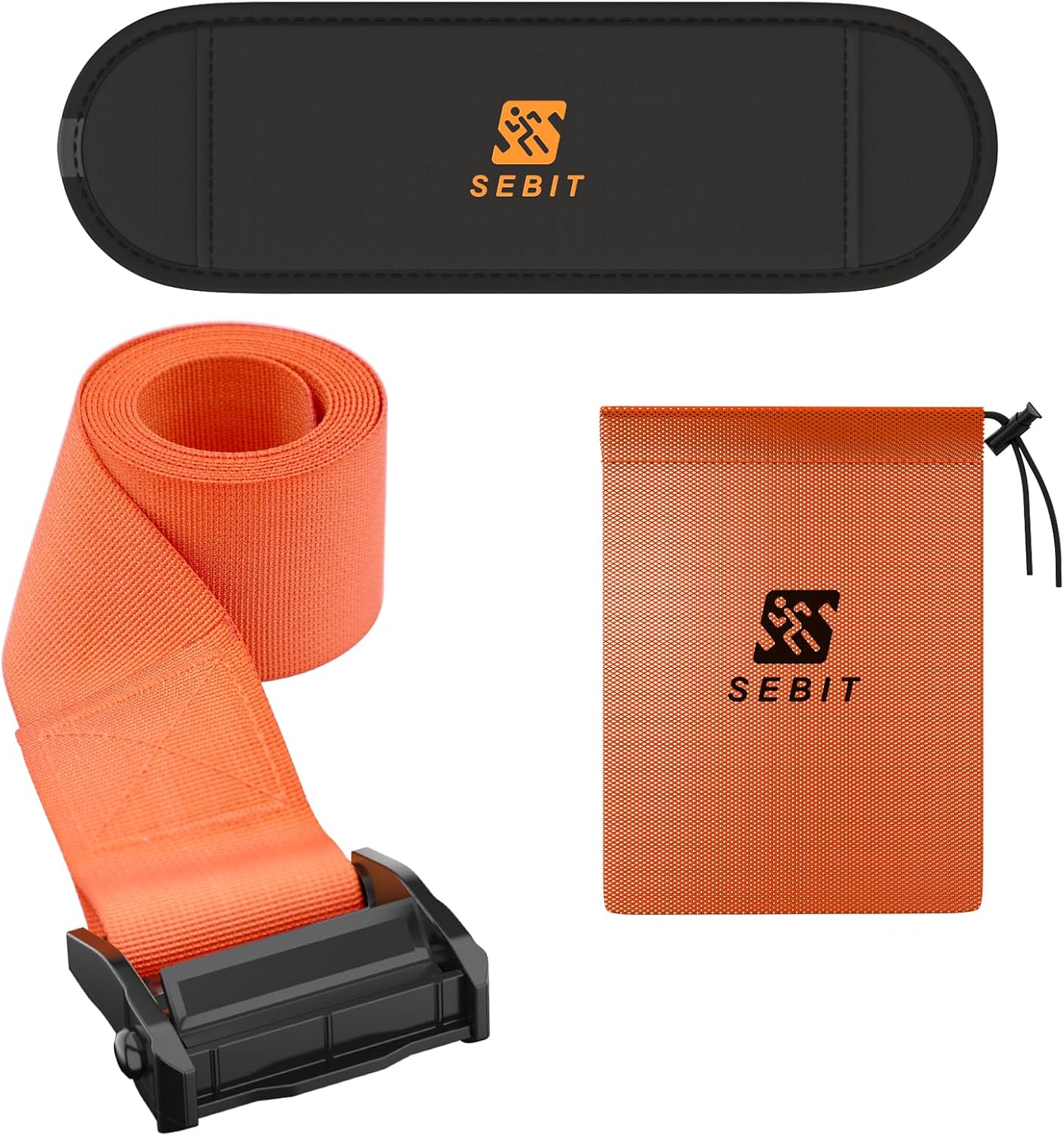 Amazon.com : Hamstring Curl Strap,59 inches Adjustable Squat Strap Foot ...