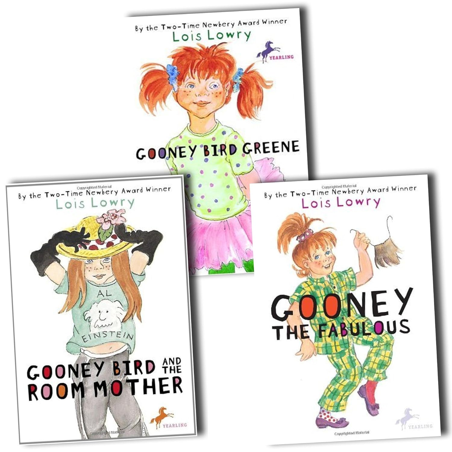 Lois Lowry Collection Gooney Bird 3 Books Set Pack: Lois Lowry: Amazon ...