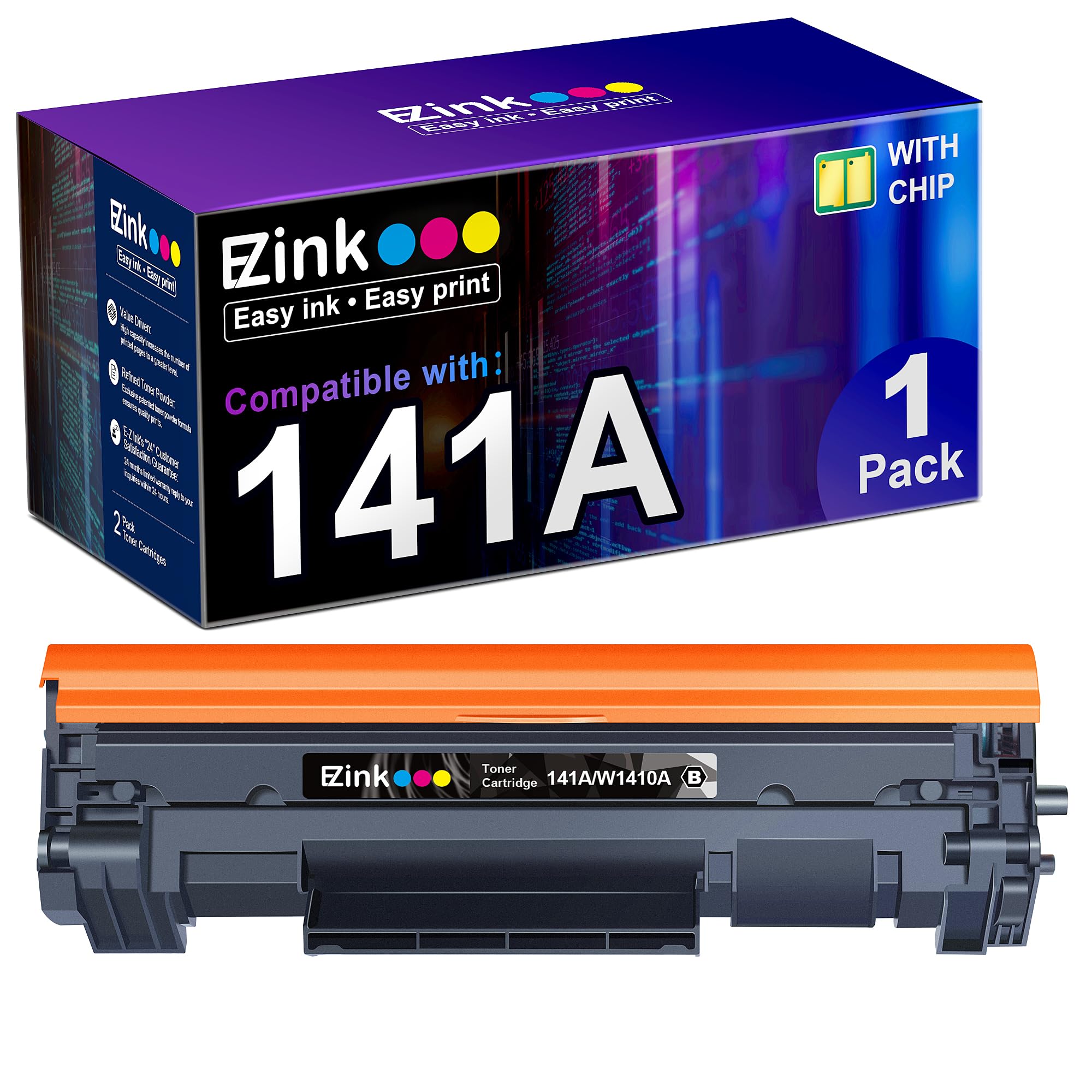 Amazon.com: E-Z Ink 141A Toner Cartridge (with Chip) Replacement for HP ...