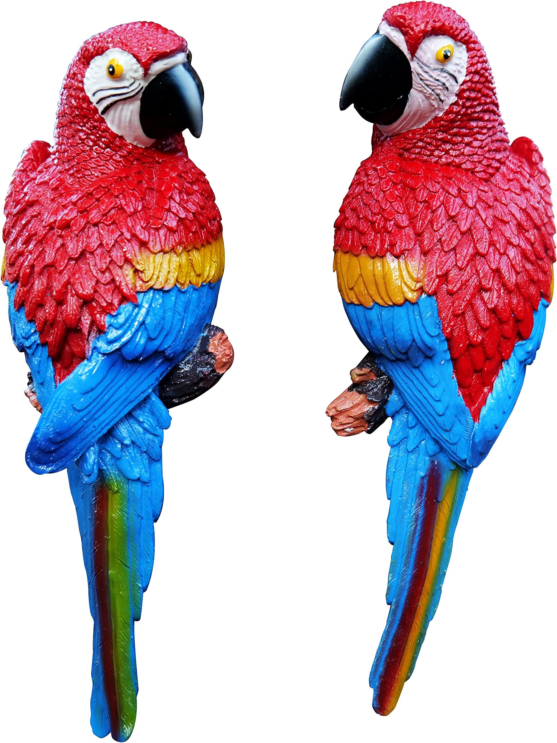 Amazon.com: LWINGFLYER Artificial Parrot Life Size Artificial ...
