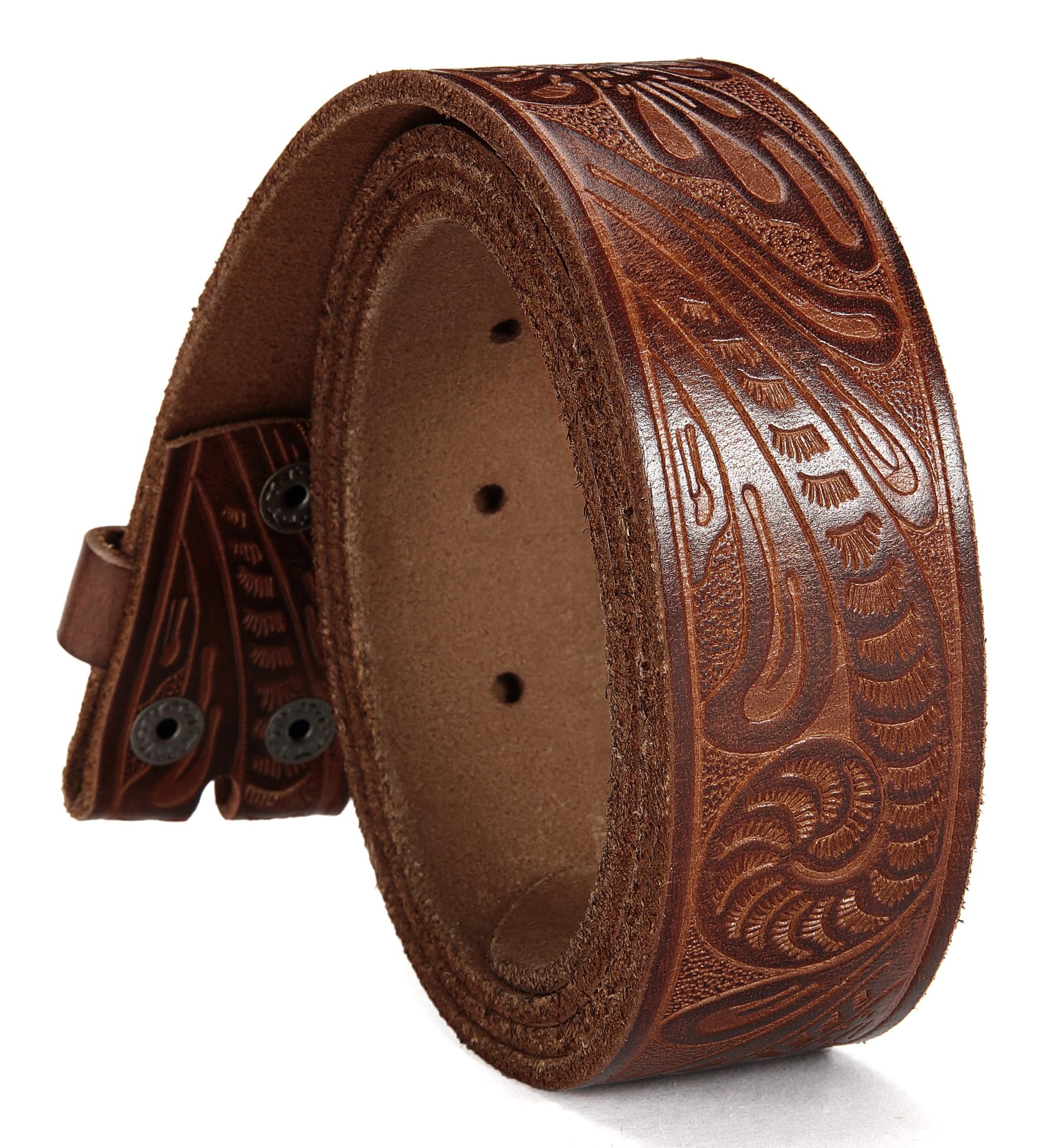 Snapklik.com : CHAOREN Western Belts For Men Without Buckle