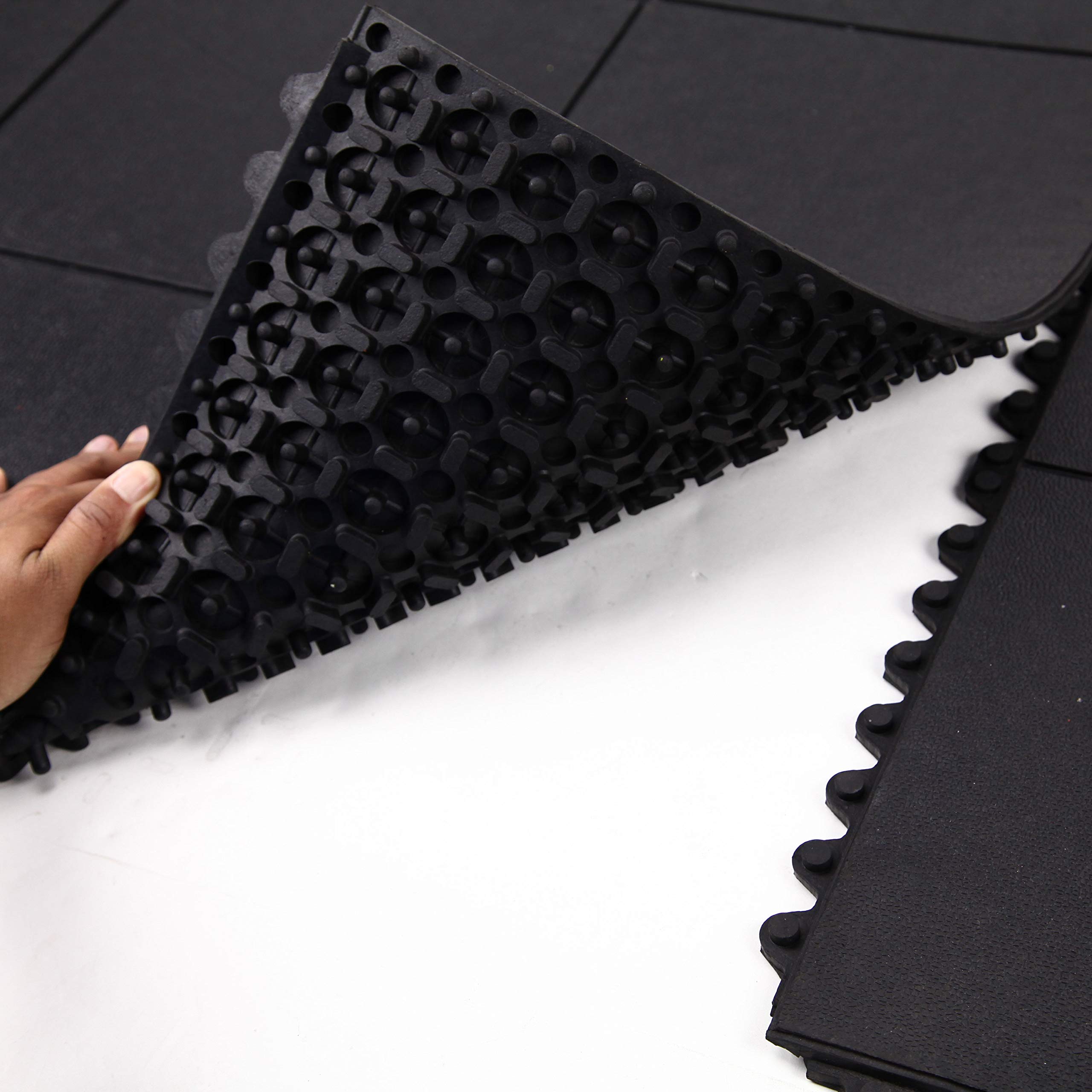 Snapklik.com : IncStores 5/8 Inch Thick Evolution Rubber Interlocking ...