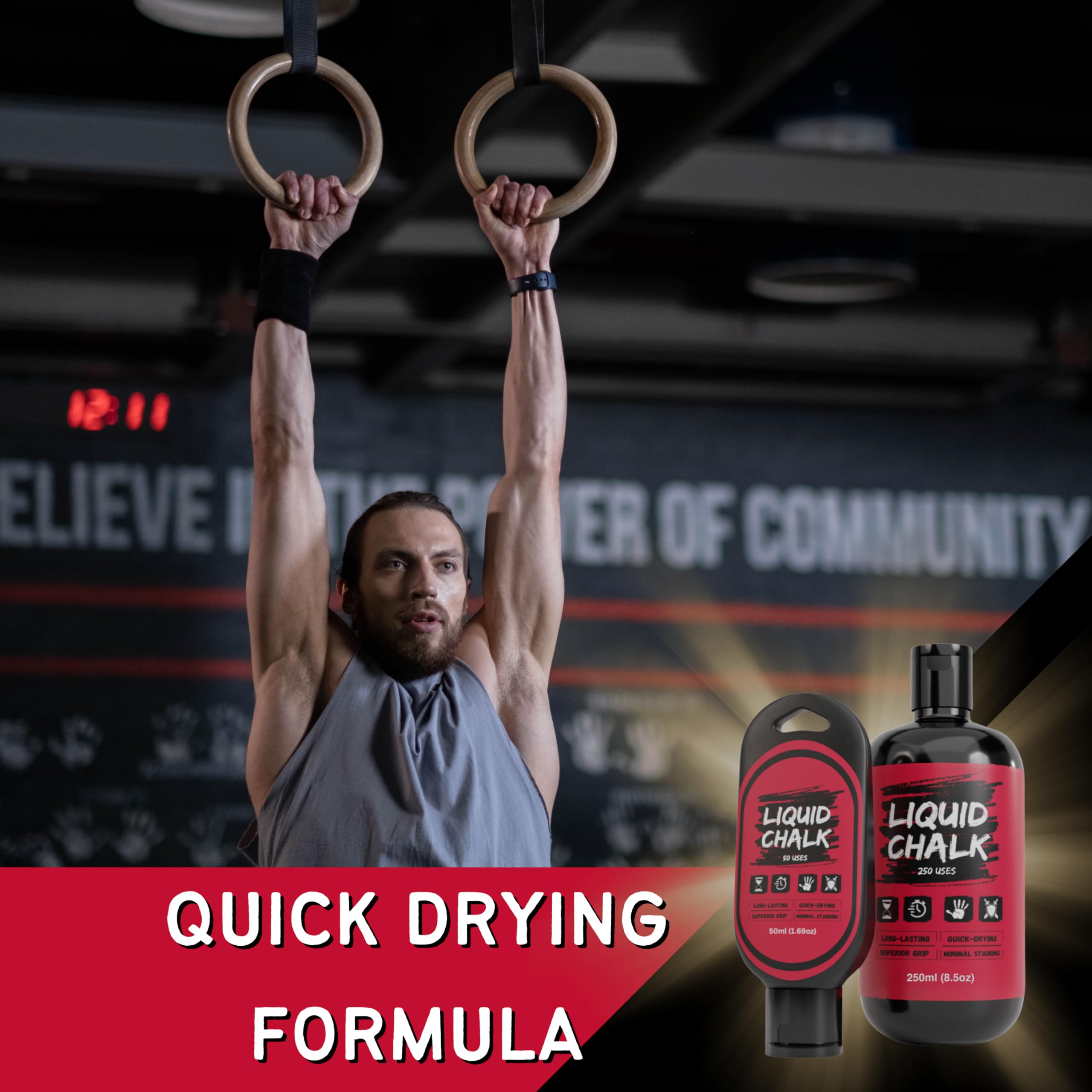 Snapklik.com : Sincere Gear Strong Grip Powerlifting Training Liquid Chalk