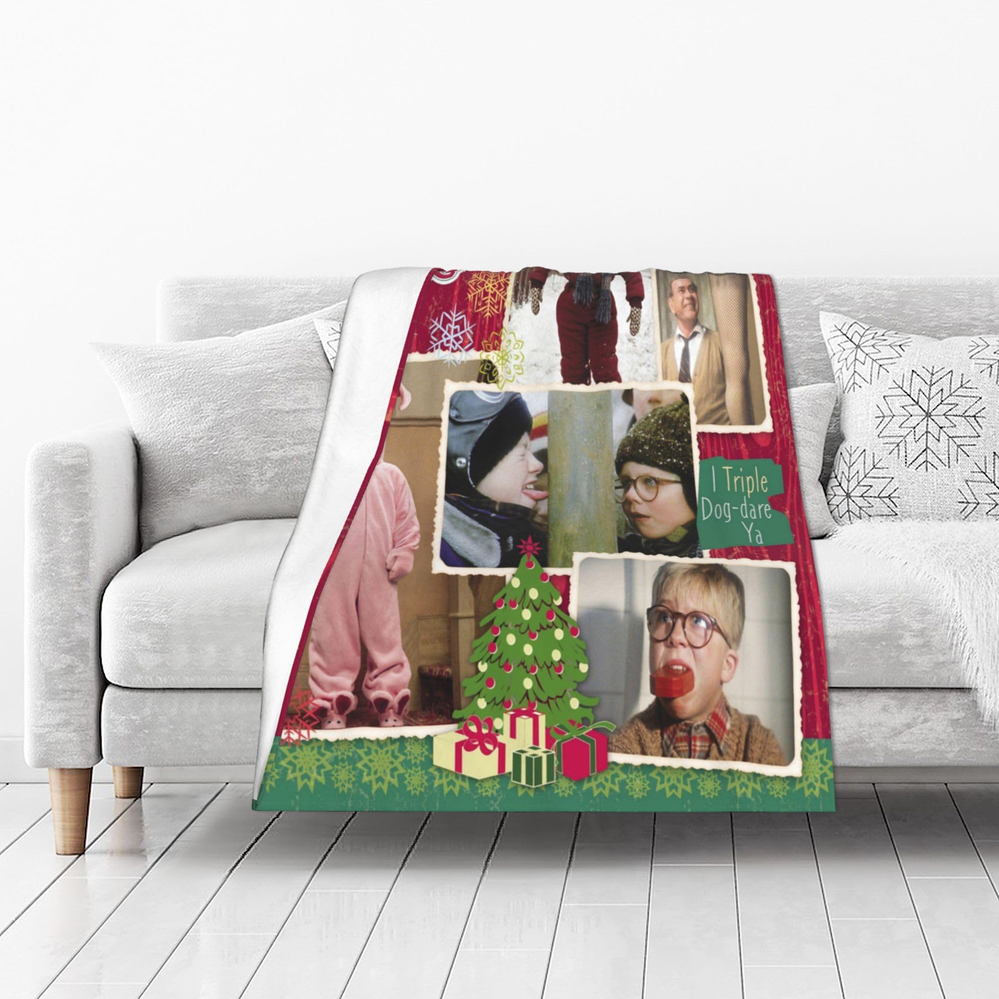 Amazon.com: Christmas of Story Blankets Throw Blanket Home Decor ...