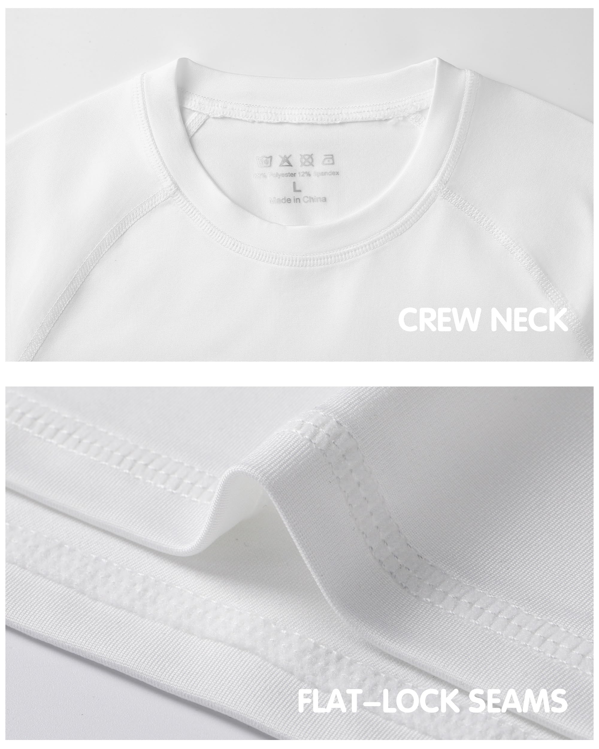 Snapklik.com : Boys Youth Compression Shirts - 2 Pack Long Sleeve ...