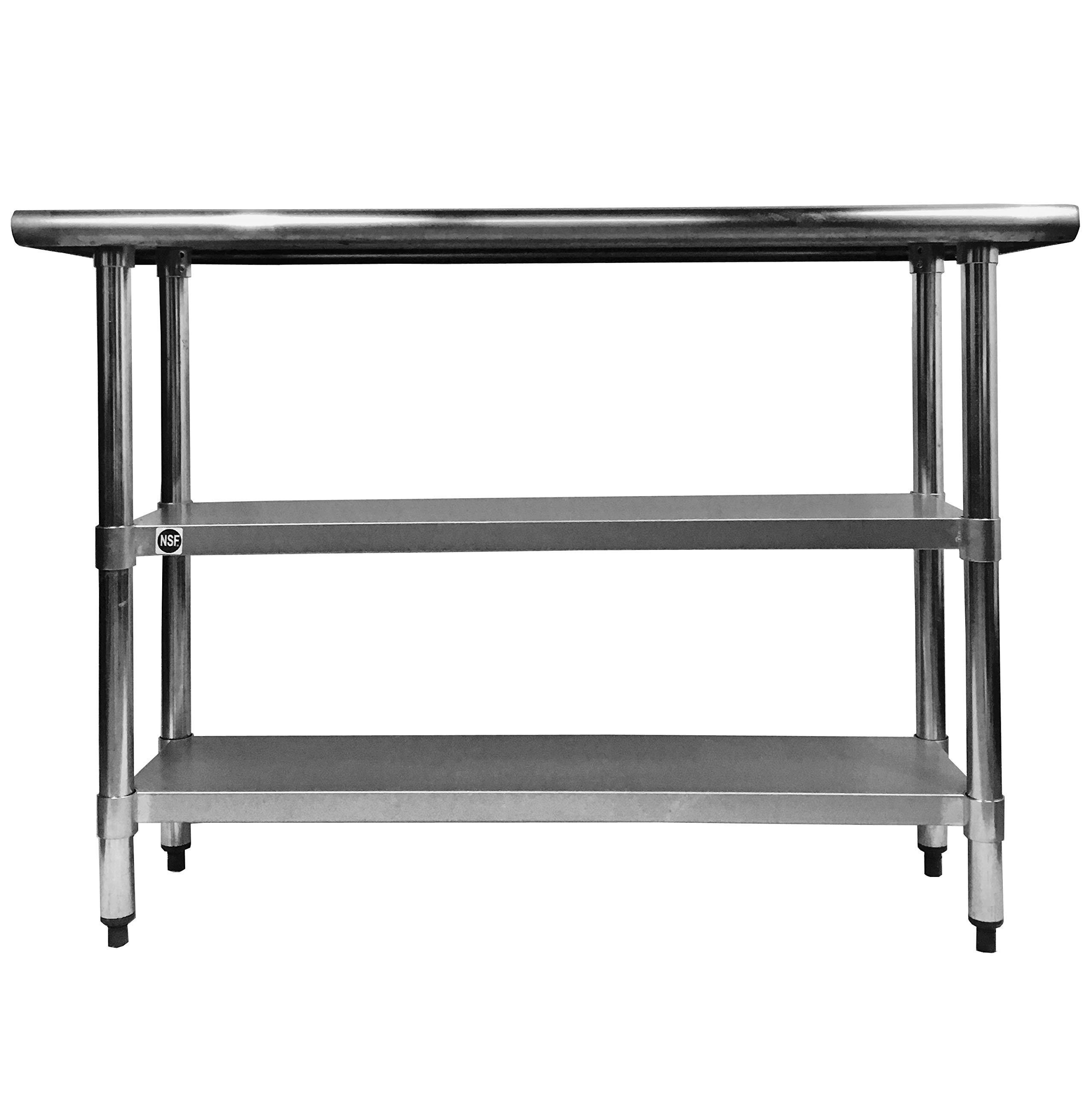 Buy Commercial Stainless Steel Work Table 30 X 36 With Double buy-commercial-stainless-steel-work-table-30-x-36-with-double