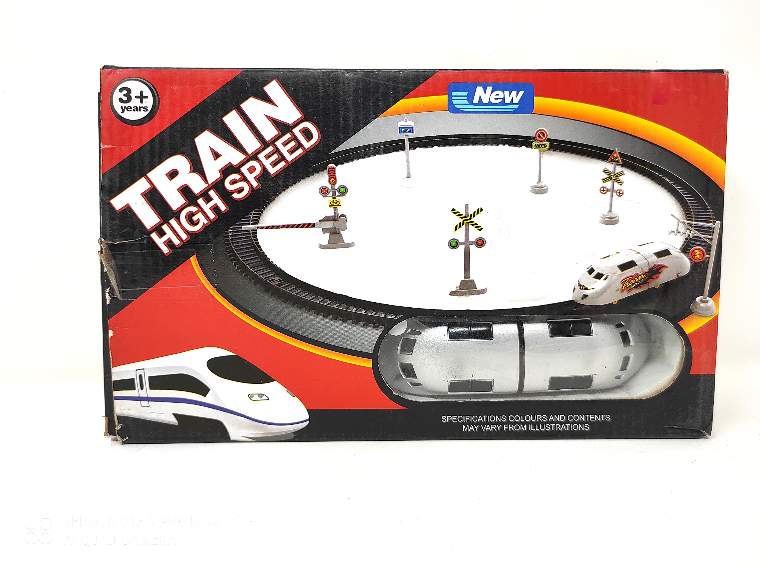 Buy Lukas Super Fast Train Metal Train with Track Online at desertcartINDIA