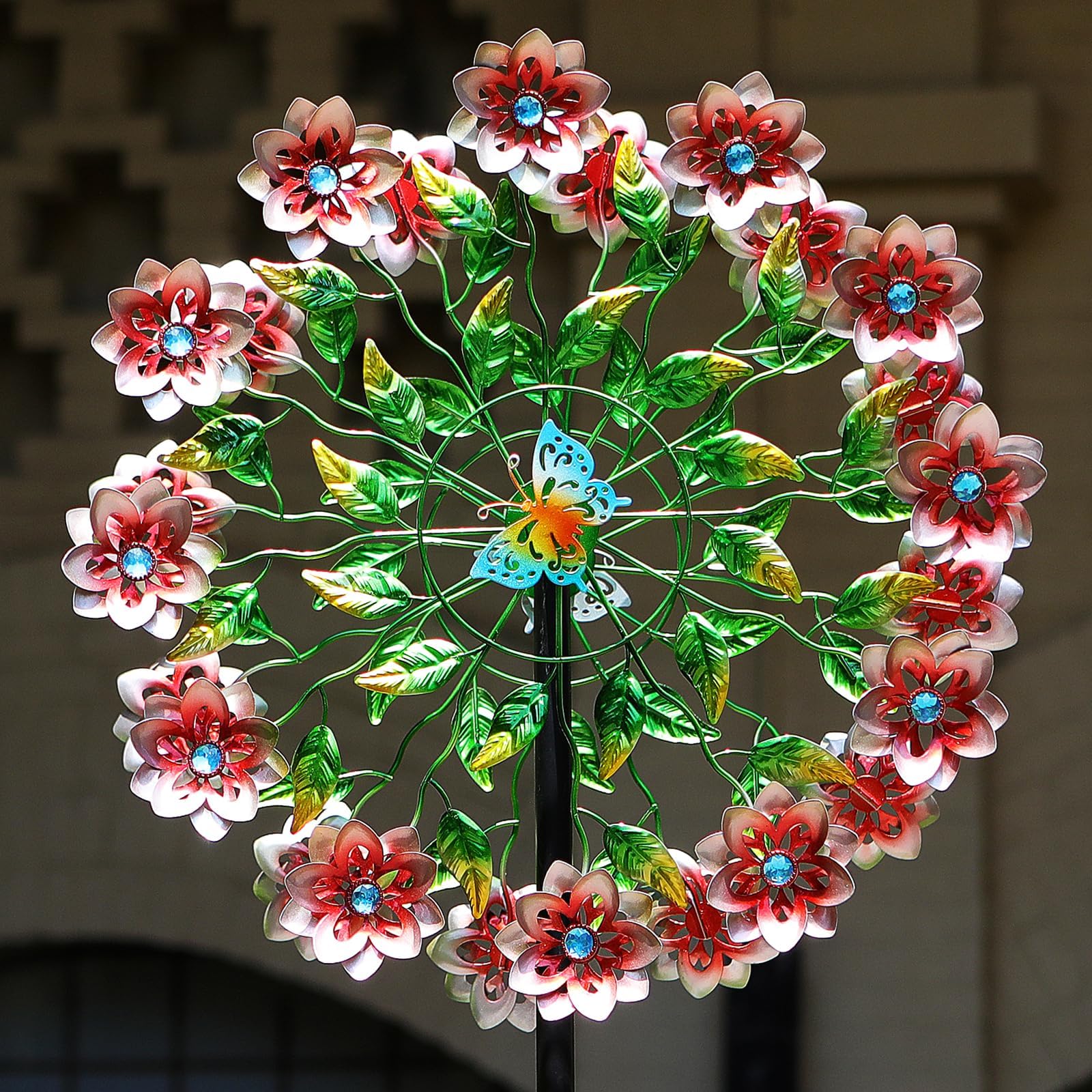 Amazon.com: Wind Spinners Outdoor Metal Large, Wind Sculptures ...