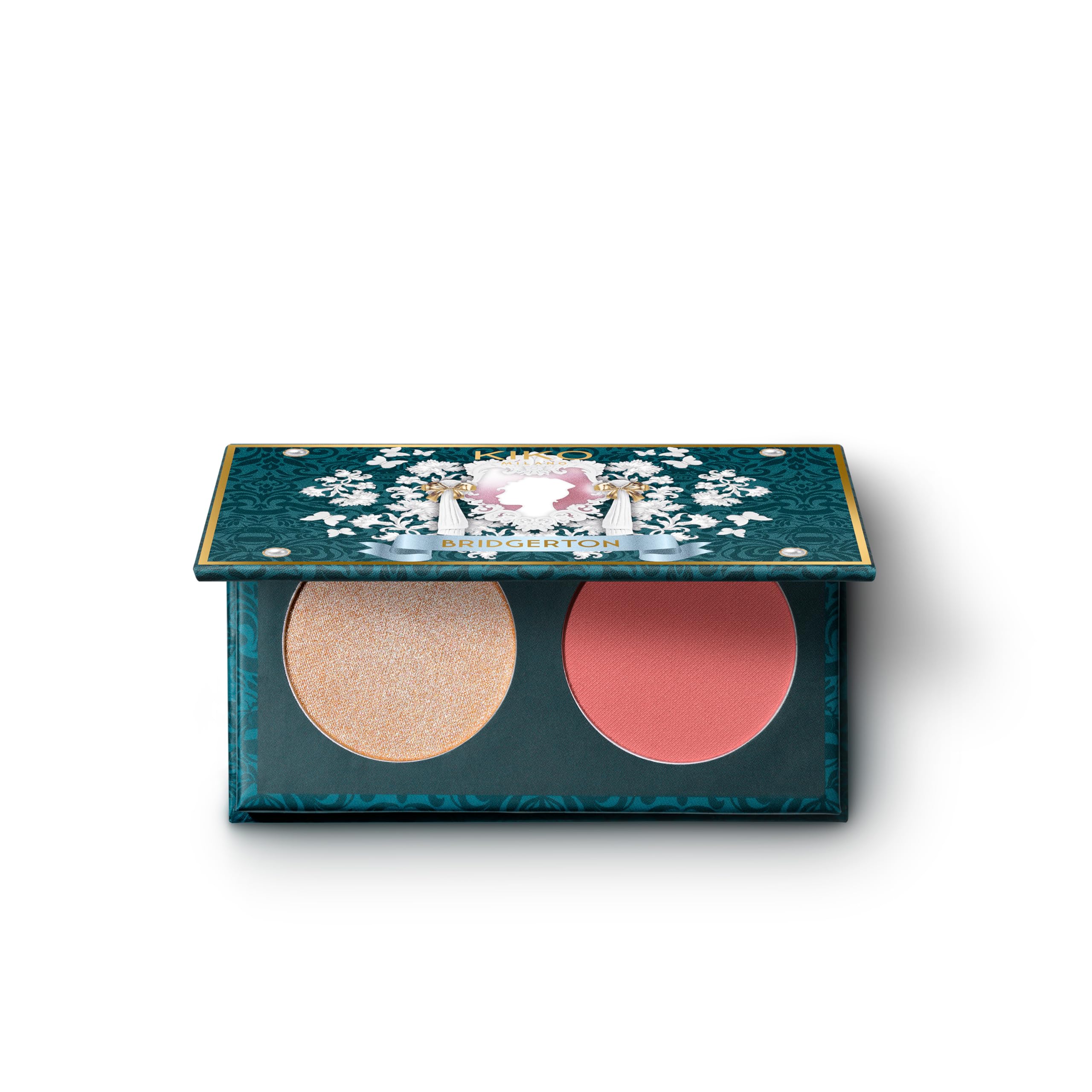 Amazon.com : Bridgerton Bouquet Blush & Highlighter Duo 01 Rose Ecstasy ...